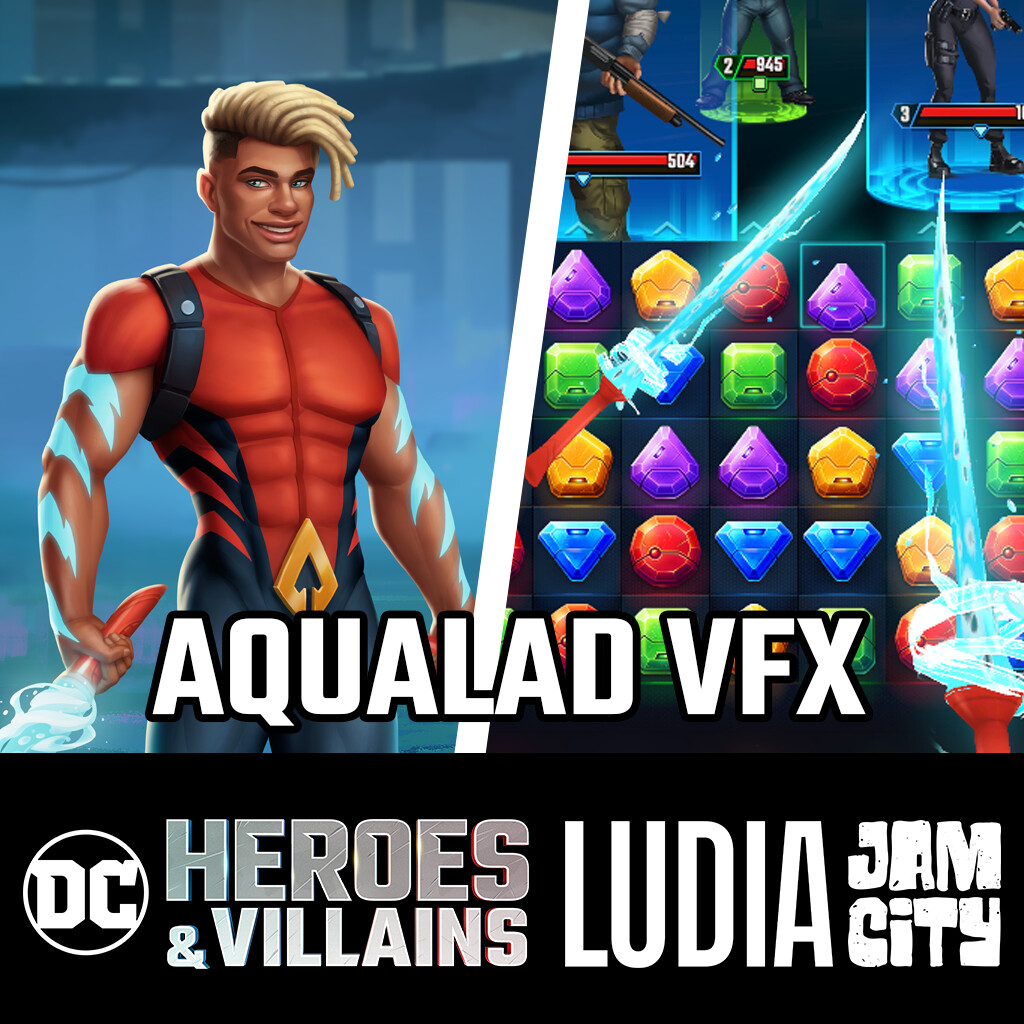 ArtStation - DC Heroes and Villains - Aqualad VFX