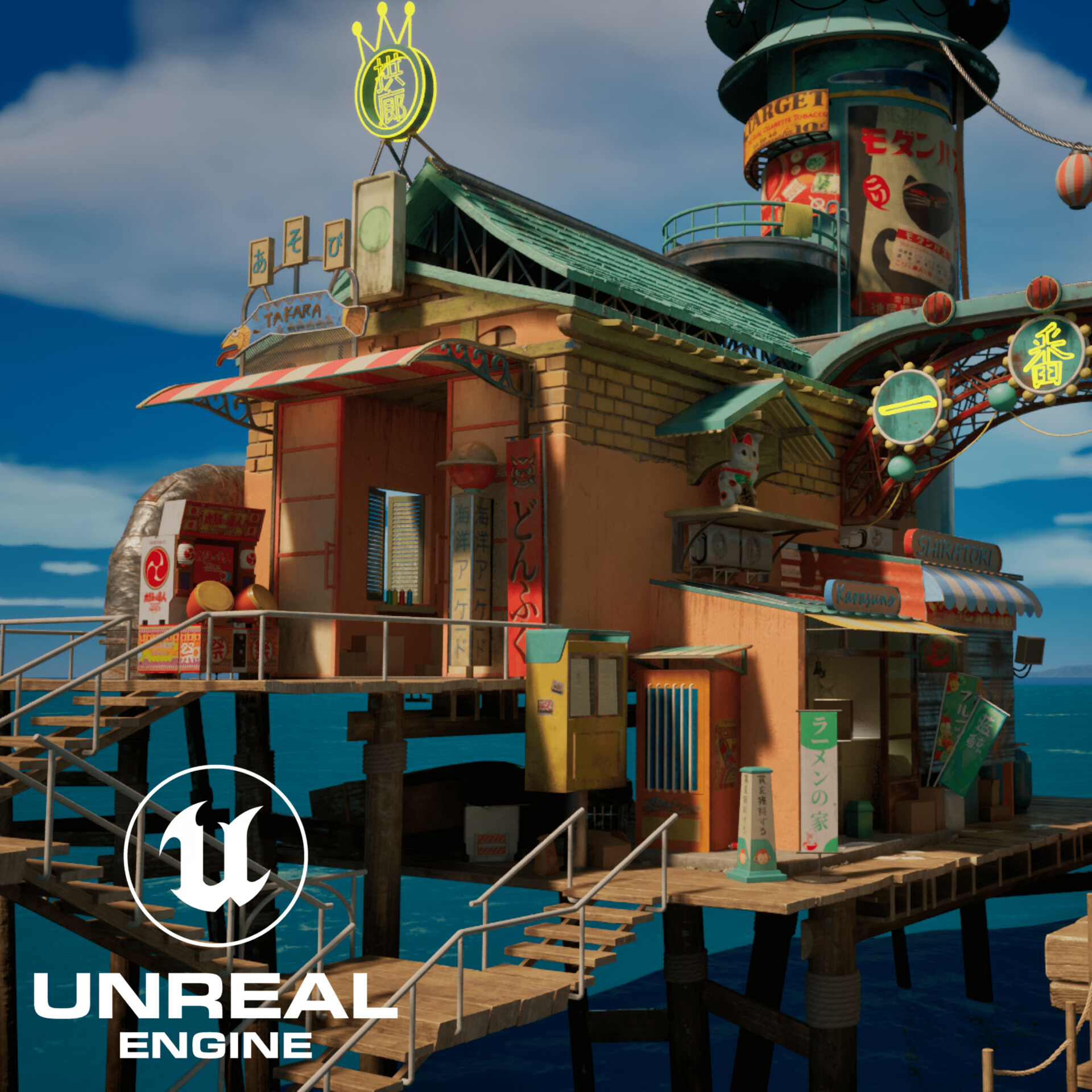 ArtStation - Floating Docks - Demo Reel 2023