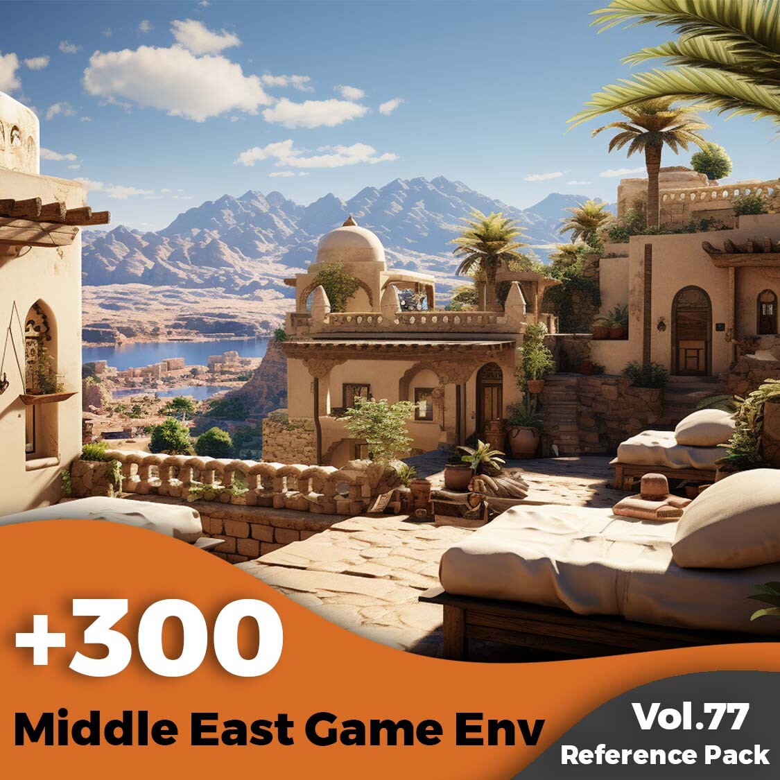 ArtStation - +300 Middle East Environment Concept (4k) | Vol_77