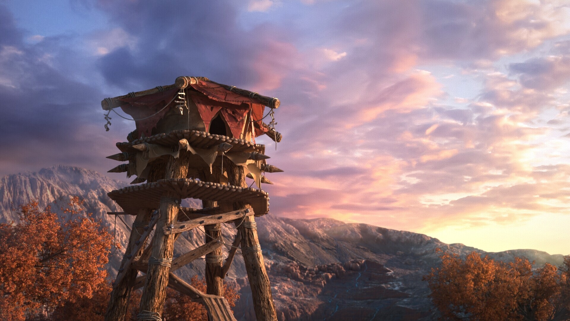 ArtStation - Orc Tower