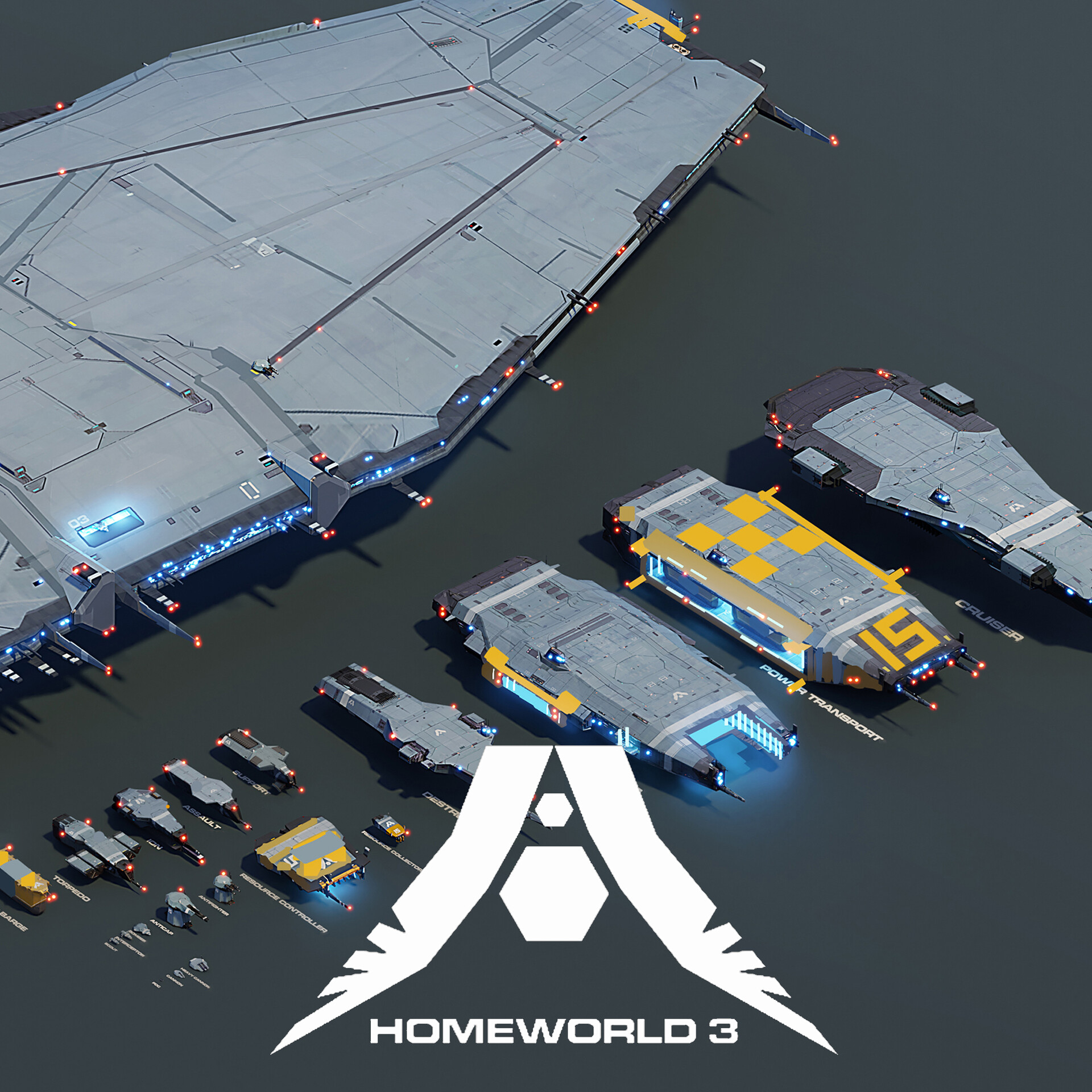 ArtStation - Homeworld 3 Fleet
