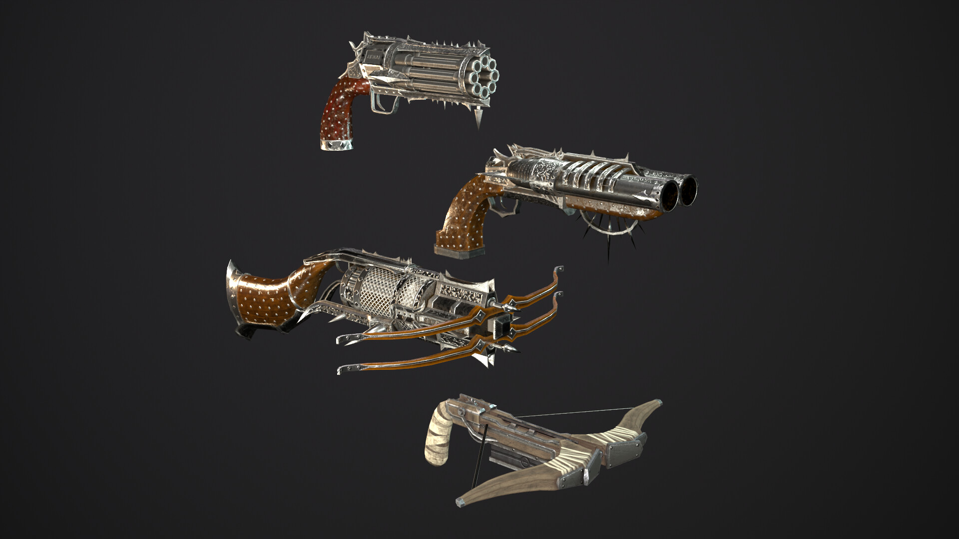 ArtStation - Blood Reaver Weapons