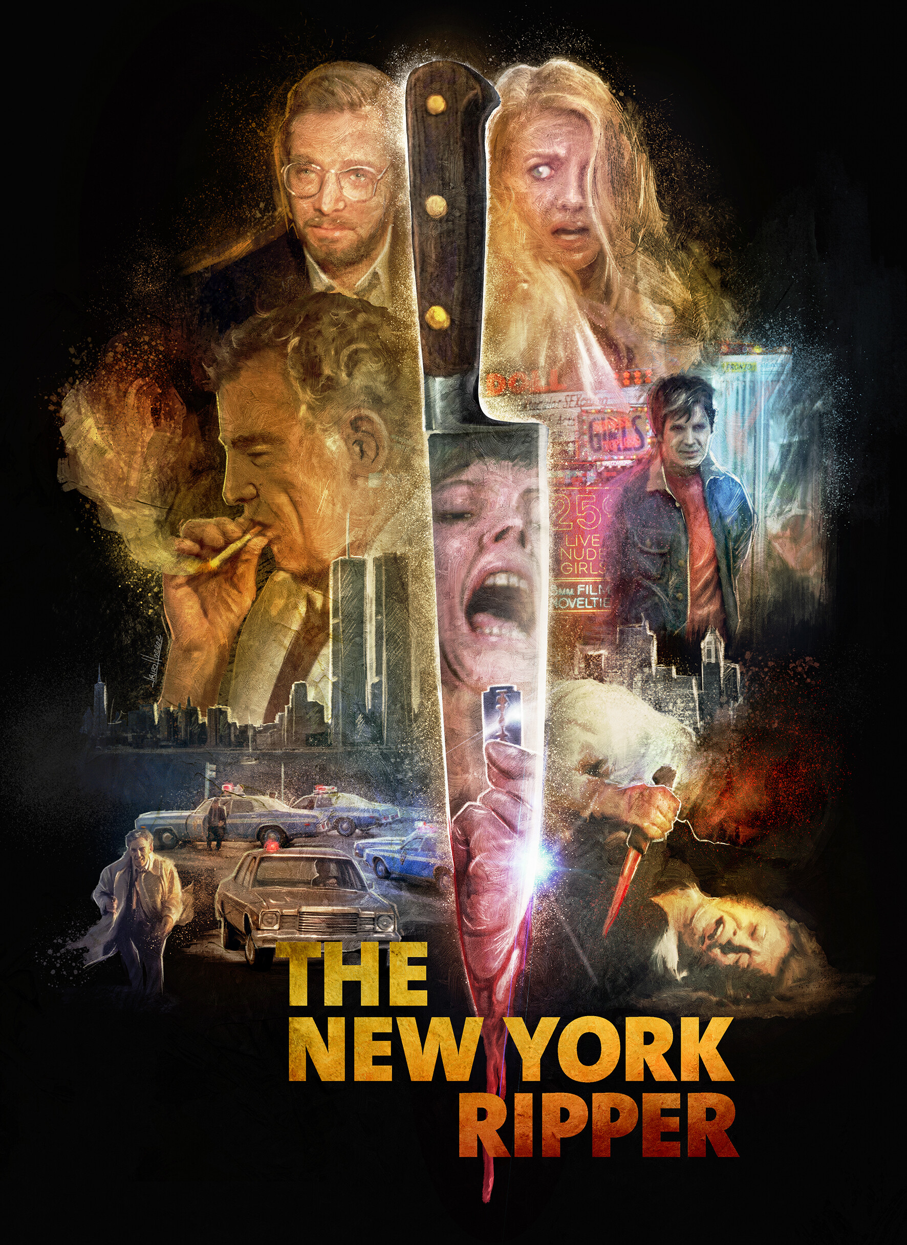 ArtStation - The New York Ripper (Blu-ray Cover)