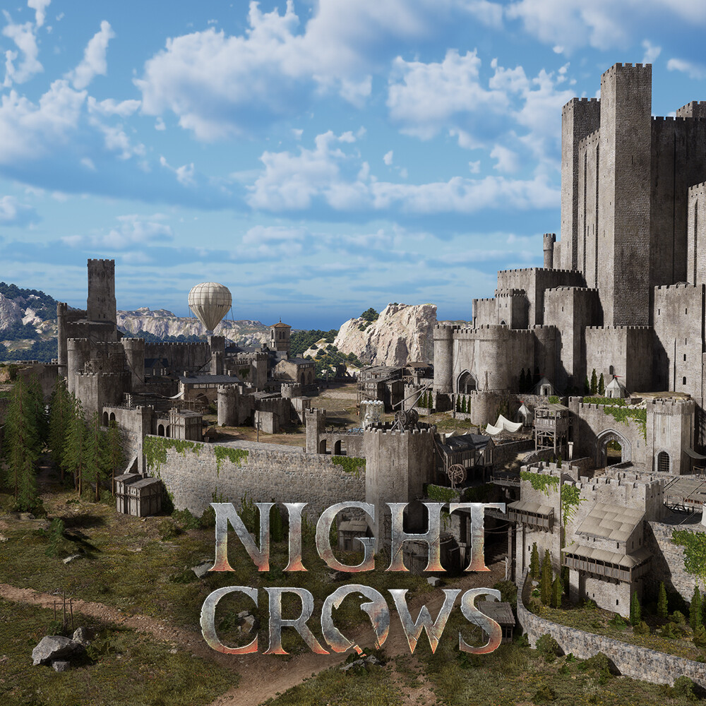 ArtStation - Night Crows : Avilius Field