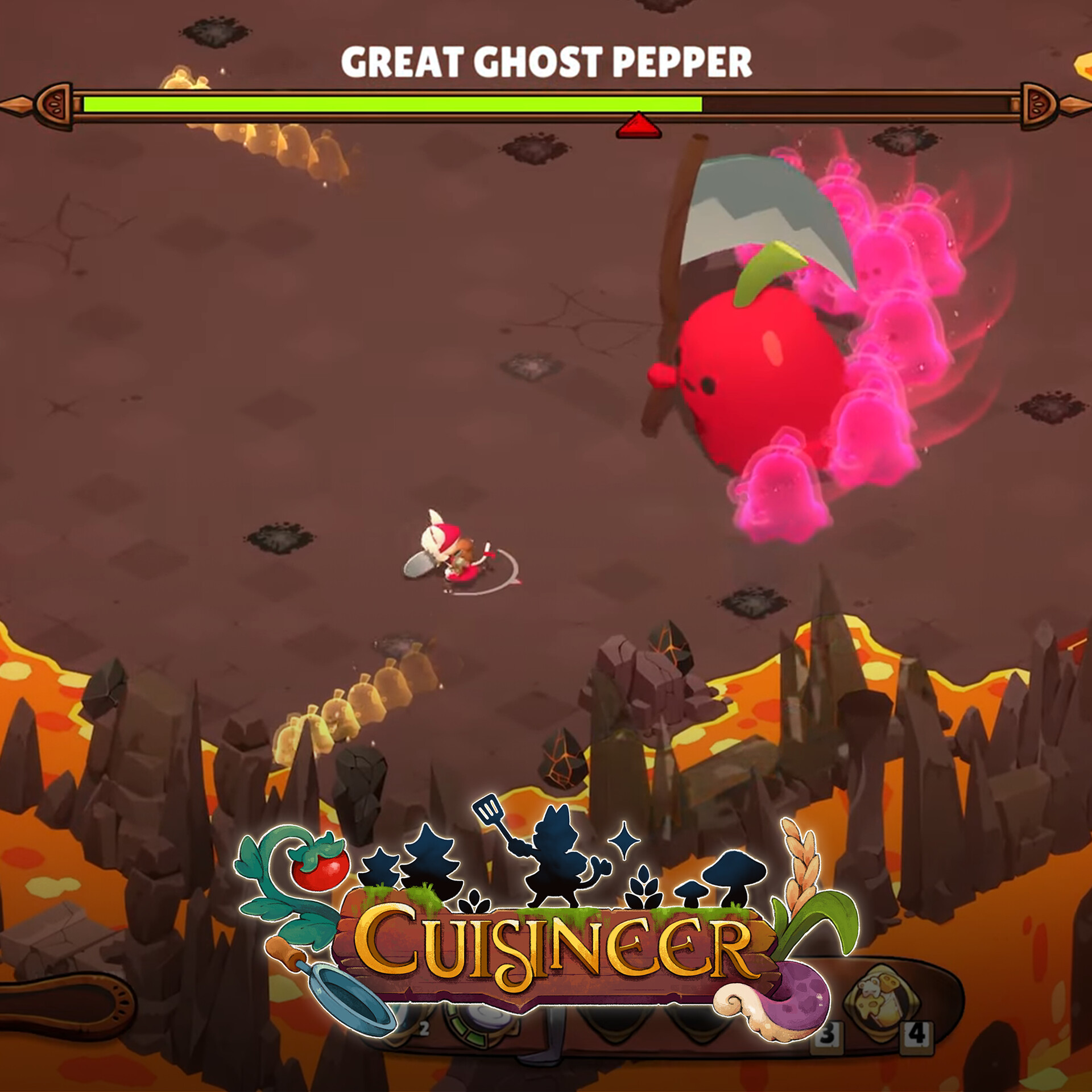 ArtStation - Boss Health Bar UI - Cuisineer