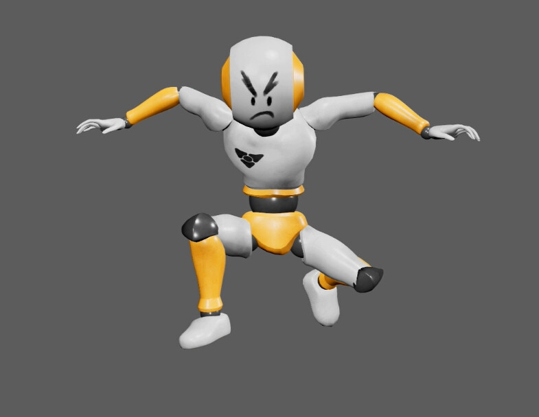 ArtStation - Enemy animation set