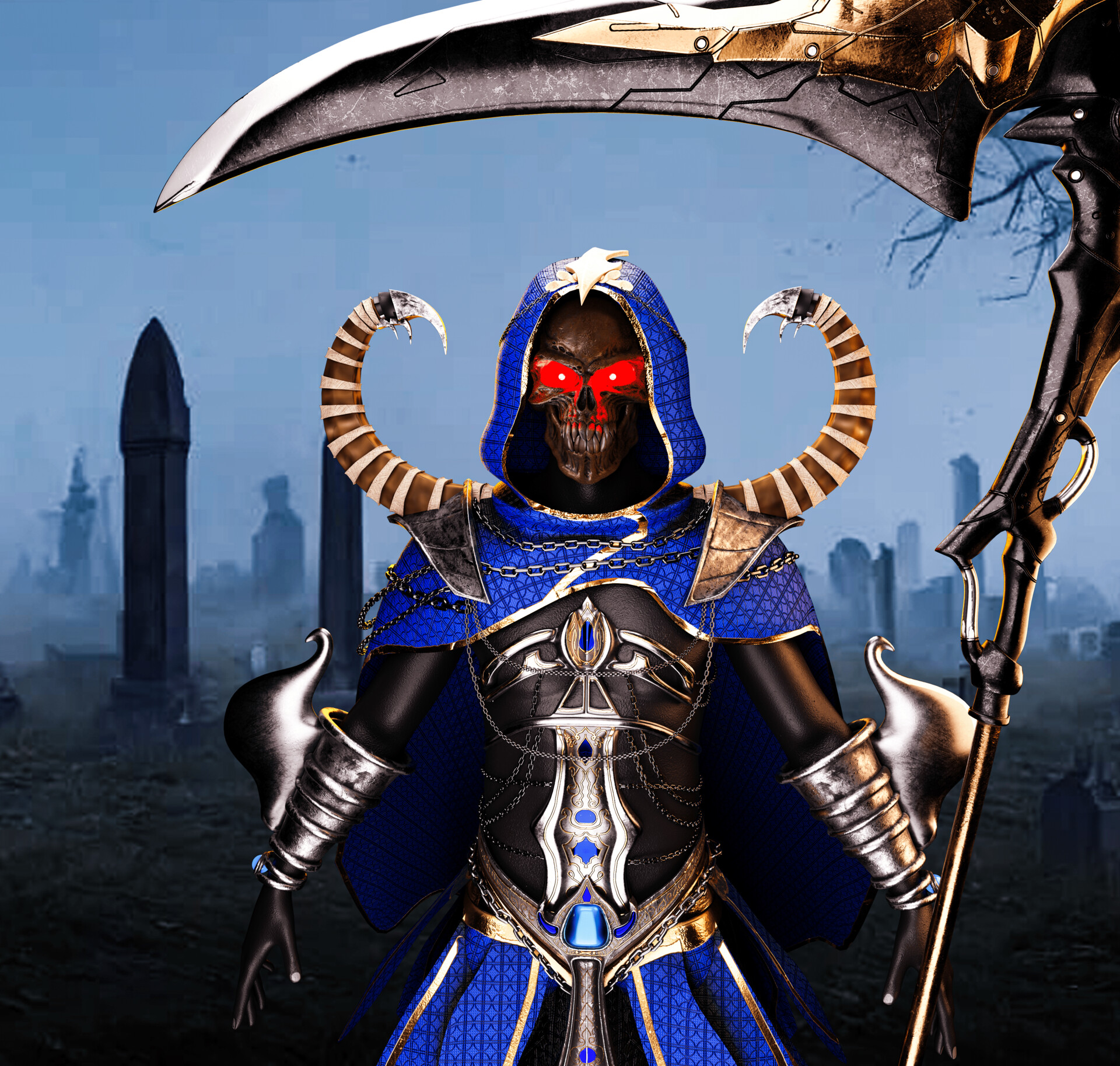 ArtStation - Skull Demon