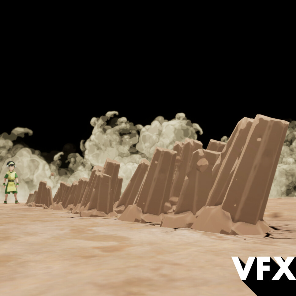 ArtStation - Toph Beifong Attack