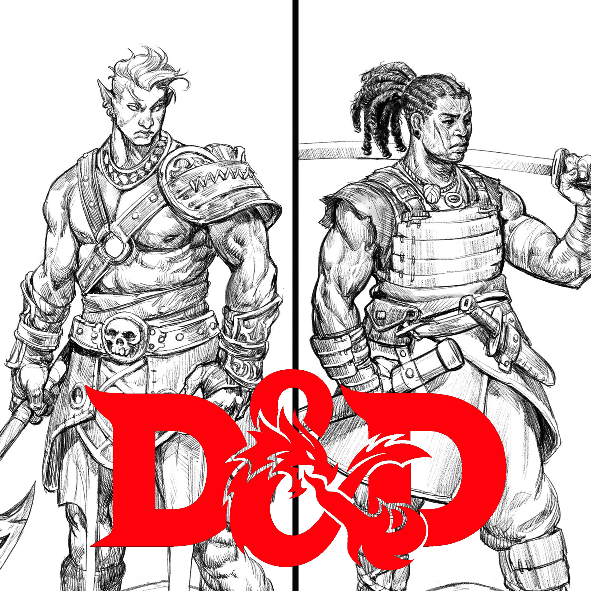 ArtStation - D&D characters