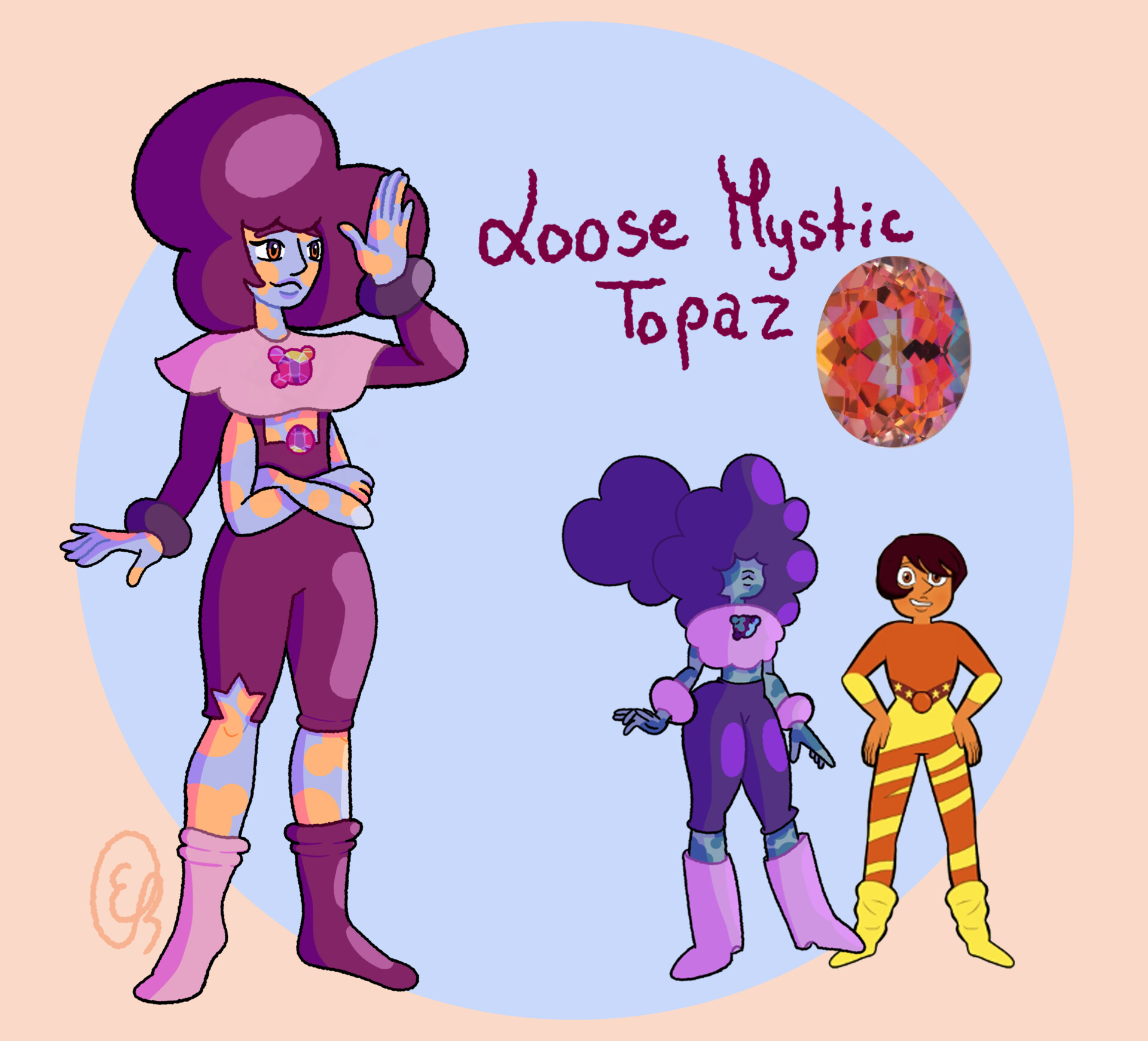 ArtStation - Redraw/Redesign - Loose Mystic Topaz