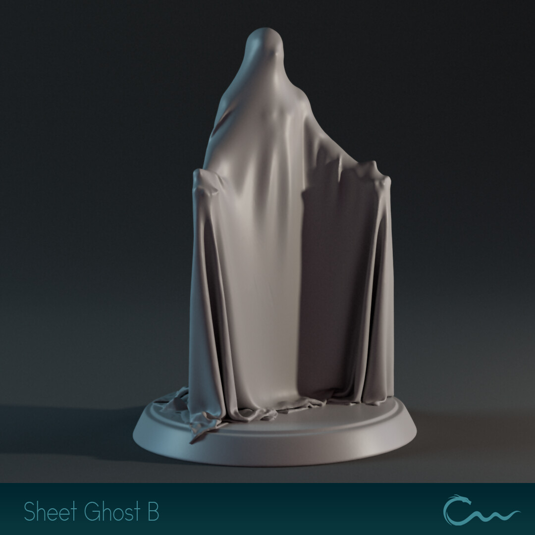 ArtStation - Sheet Ghosts