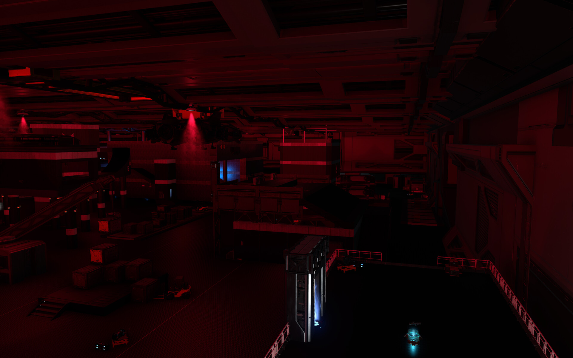 ArtStation - Halo Infinite Multiplayer map- UNSC ORBITAL TRAINING GROUNDS