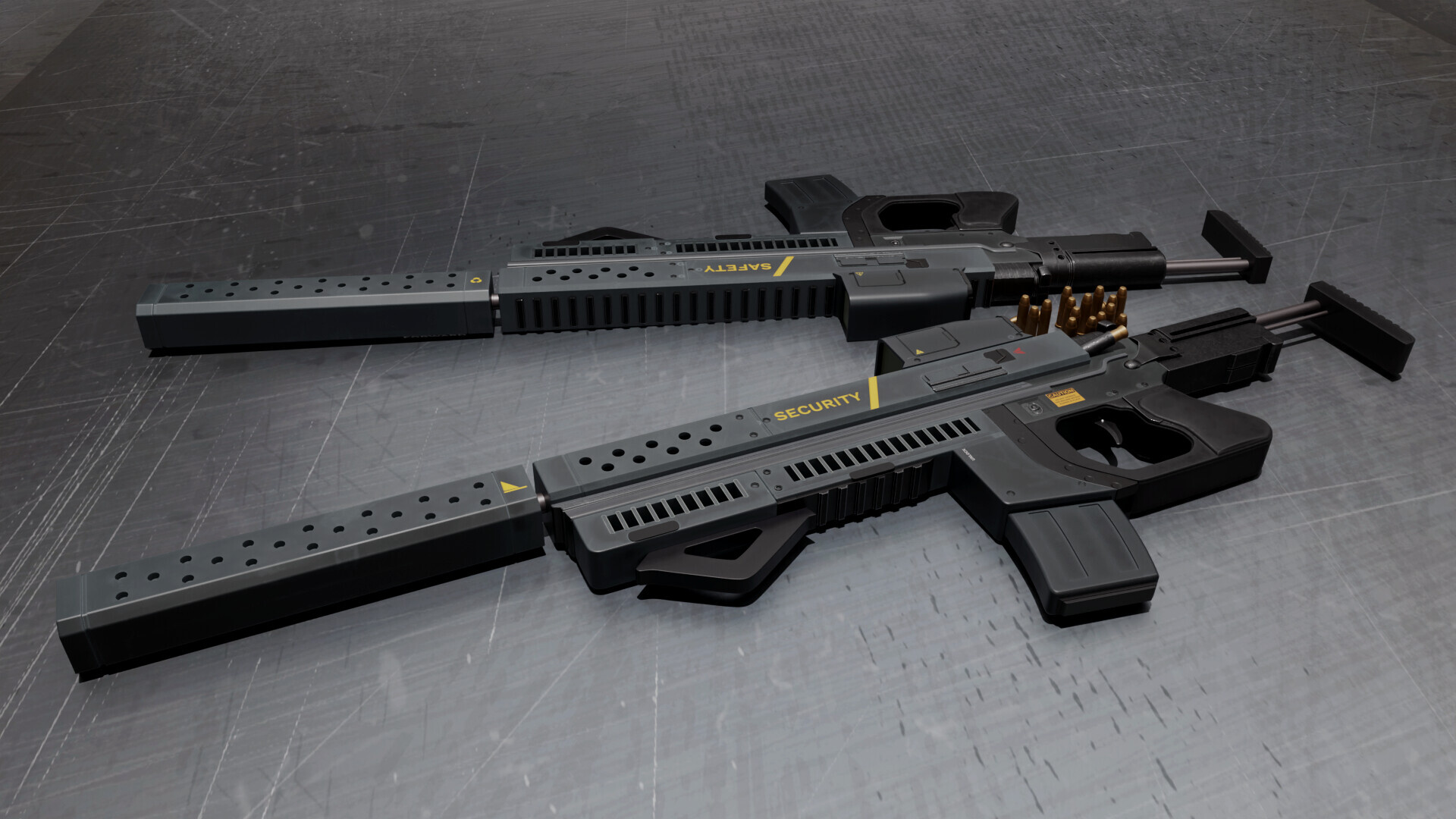 ArtStation - Security Gun