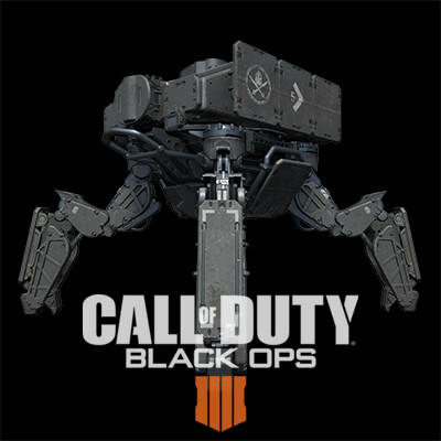 ArtStation - Black Ops 4: Tank Robot Drone