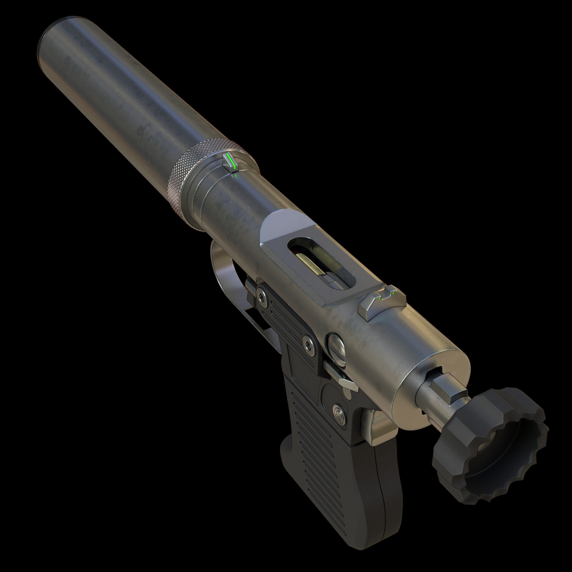 ArtStation - Welrod B&T VP9“Veterinary Pistol”