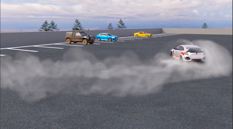ArtStation - Thrilling Drifts: A Complete Car Drifting Animation