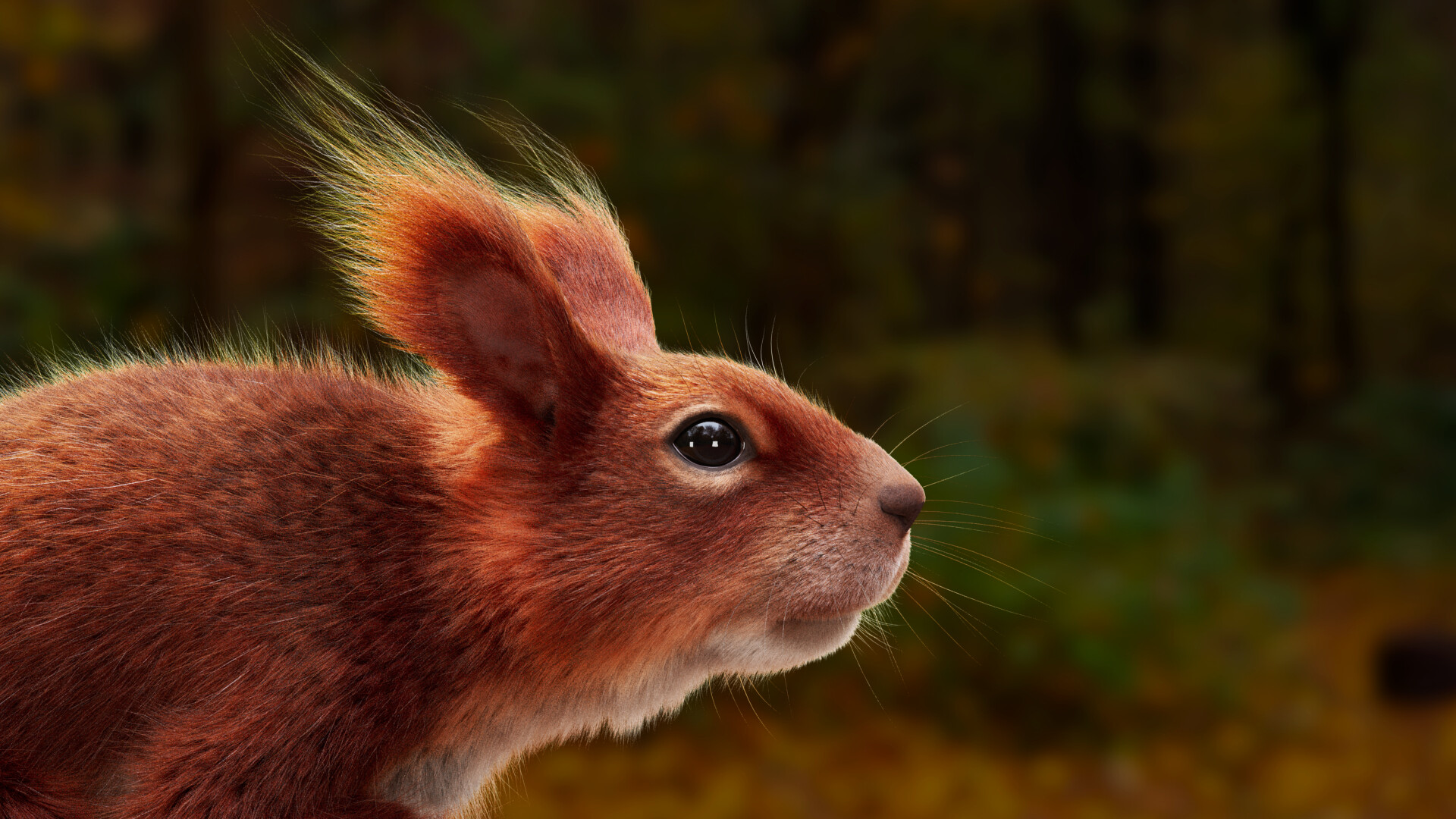 ArtStation - Red squirrel