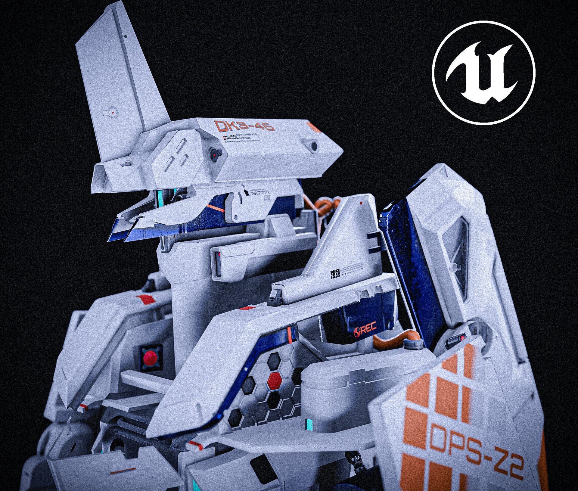 ArtStation - Scout Mecha