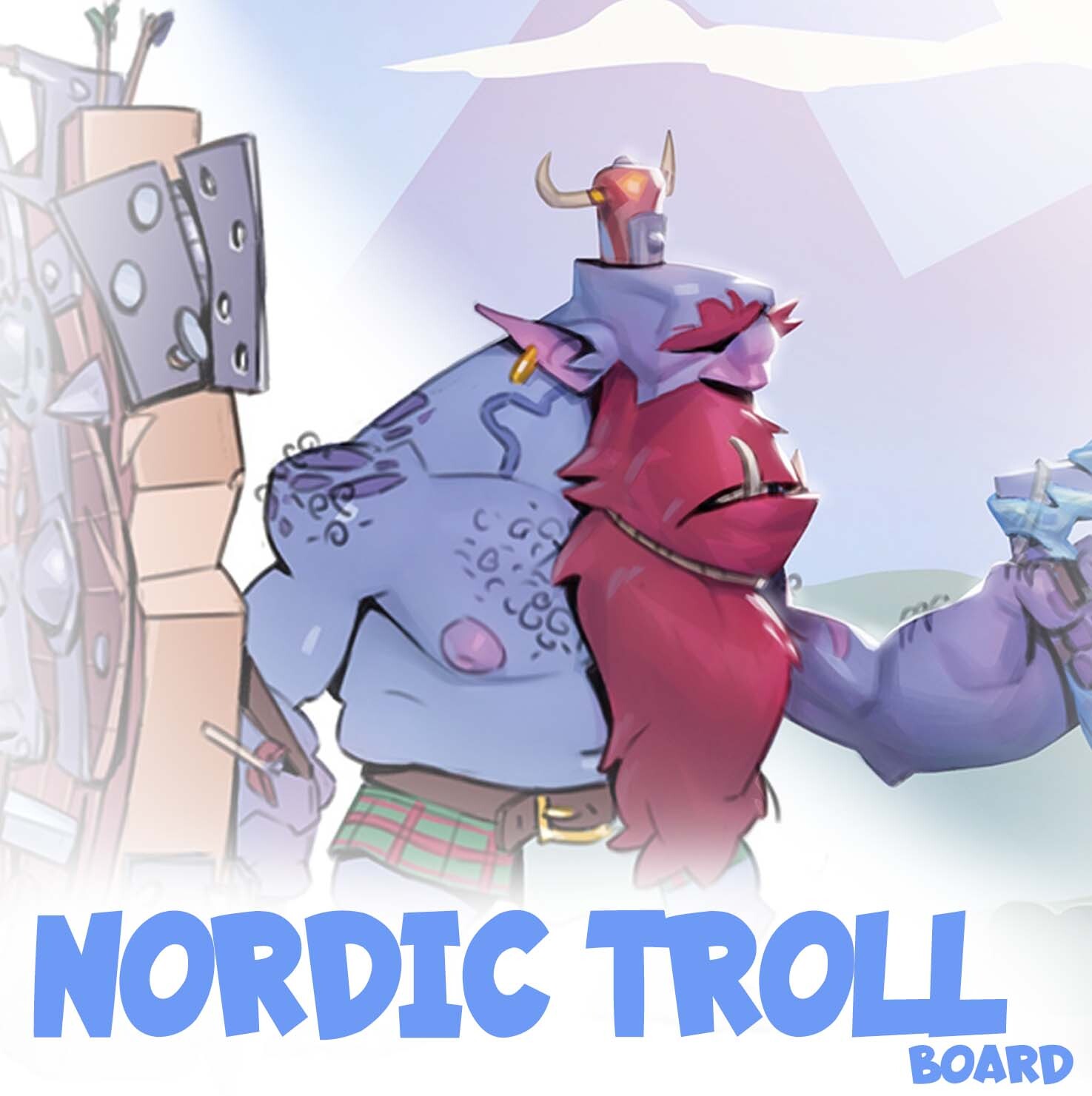 ArtStation - Nordic troll research board