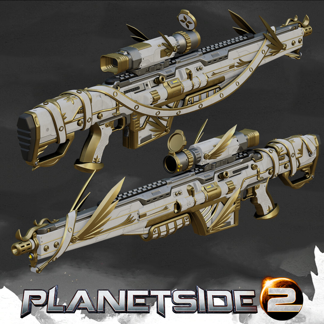 ArtStation - Dawnbreaker Sniper - Planetside 2 Lightbringer Bundle