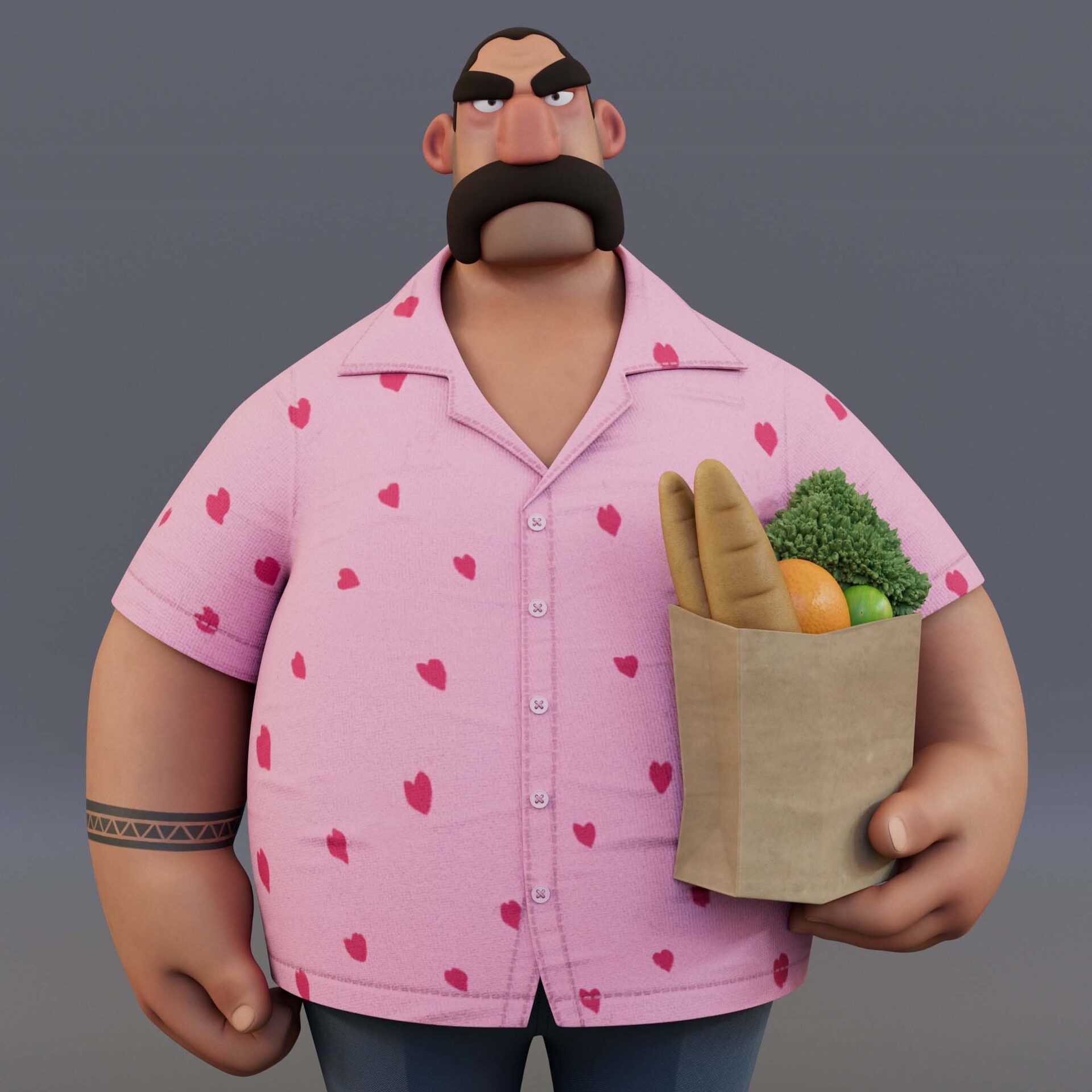 ArtStation - Grumpy Guy