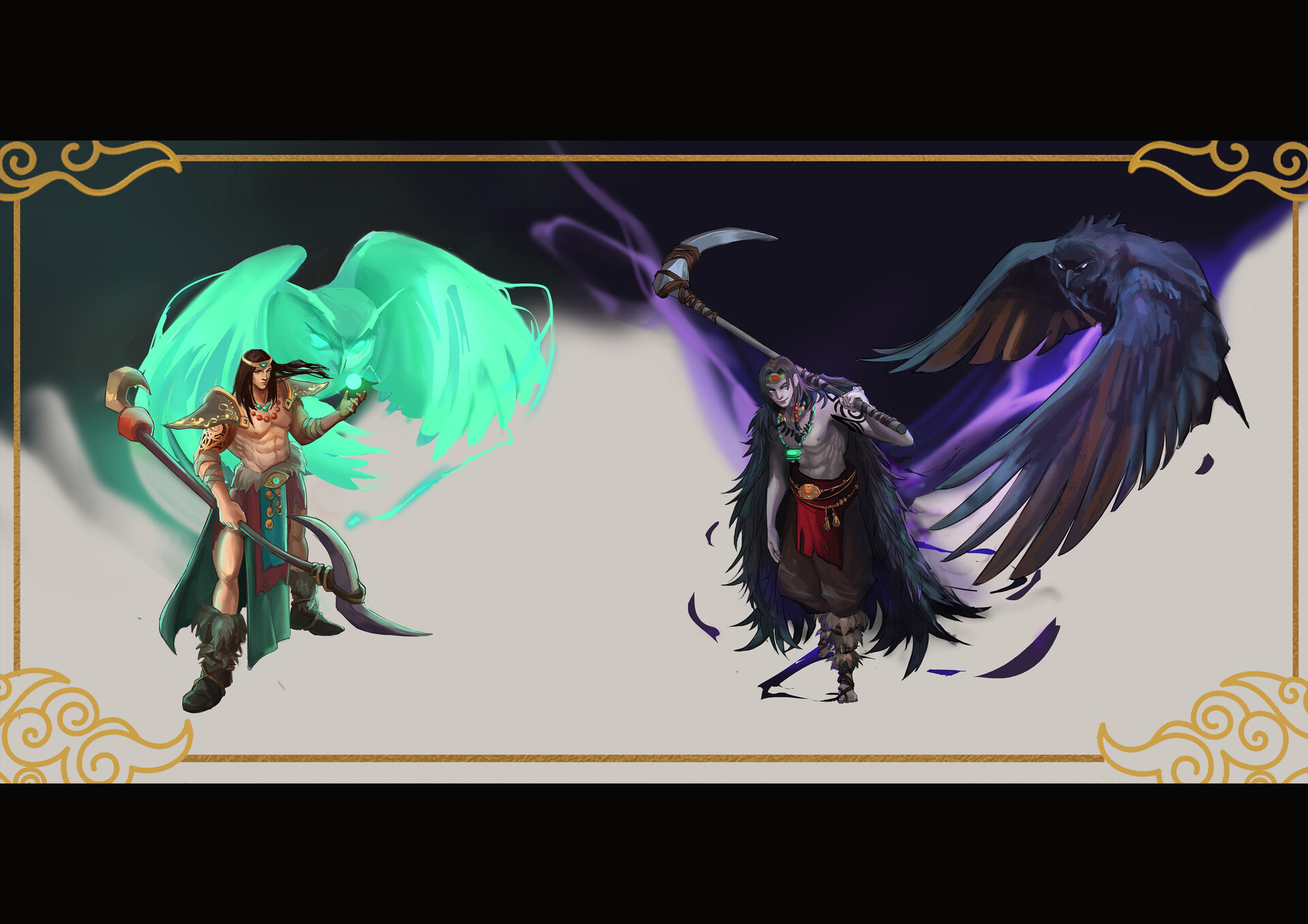 ArtStation - Siblings Rivalry - character design