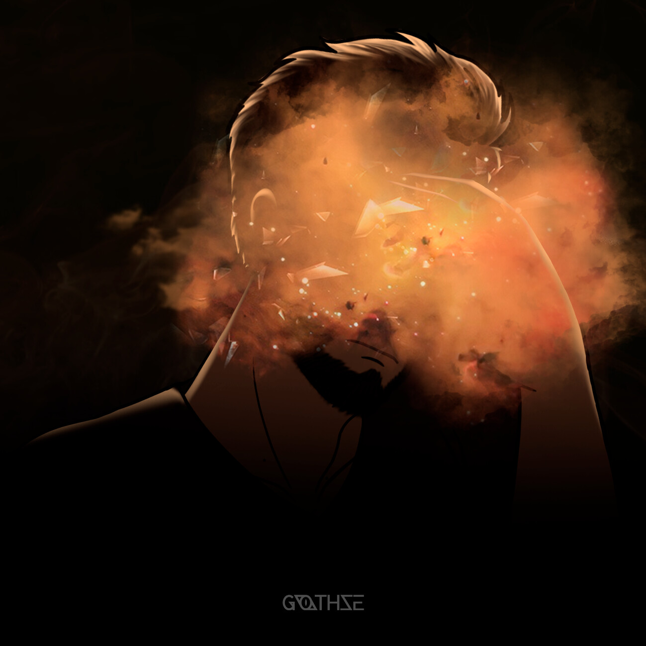 ArtStation - Saint Asonia's Introvert/Extrovert Album Fan Art