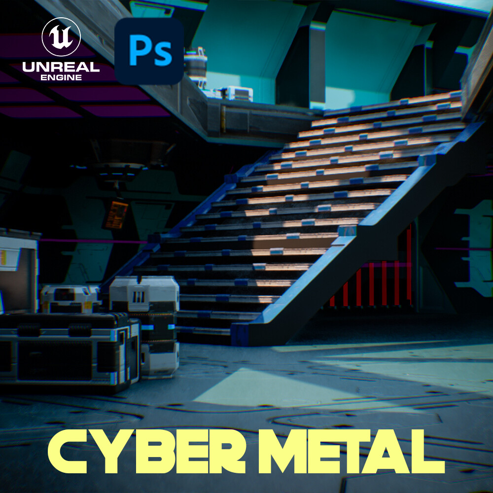 ArtStation - Cyber Metal