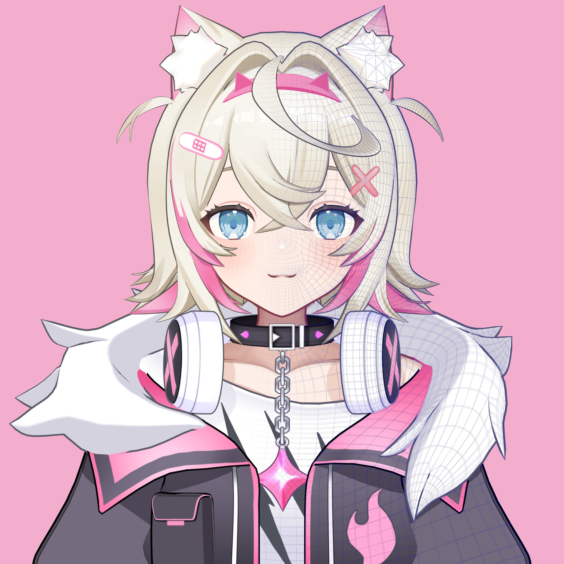 ArtStation - Mococo Abyssgard 3d Fanart Model