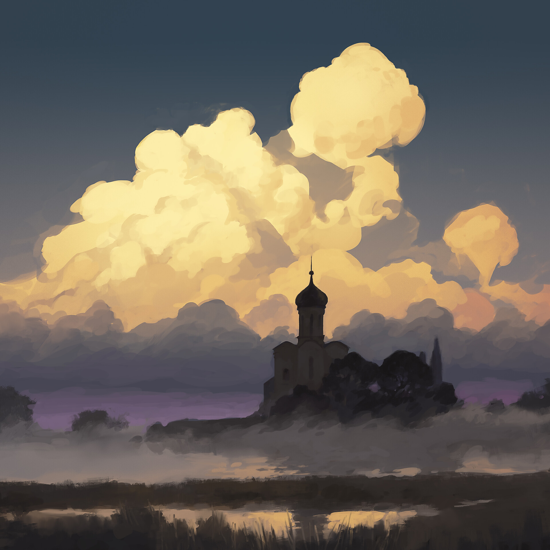 ArtStation - MIST AND CLOUDS