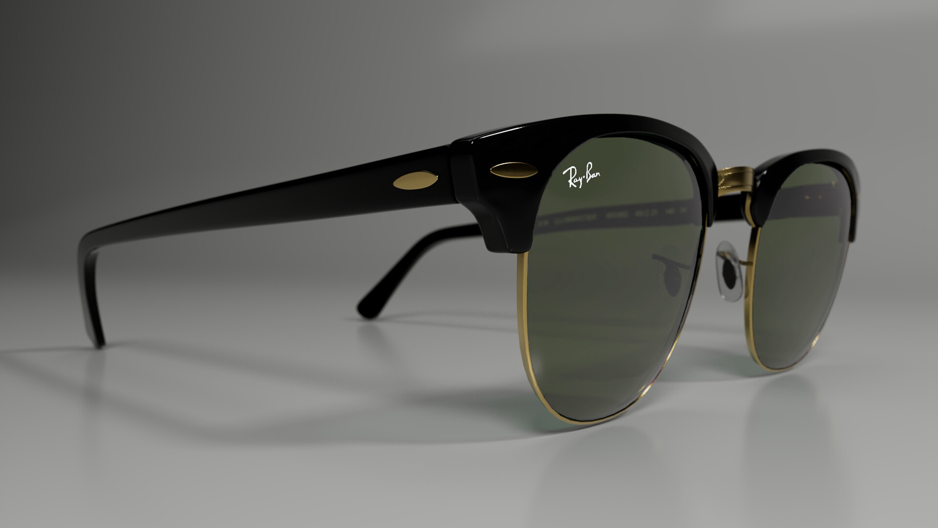 ArtStation - Ray Ban Clubmaster