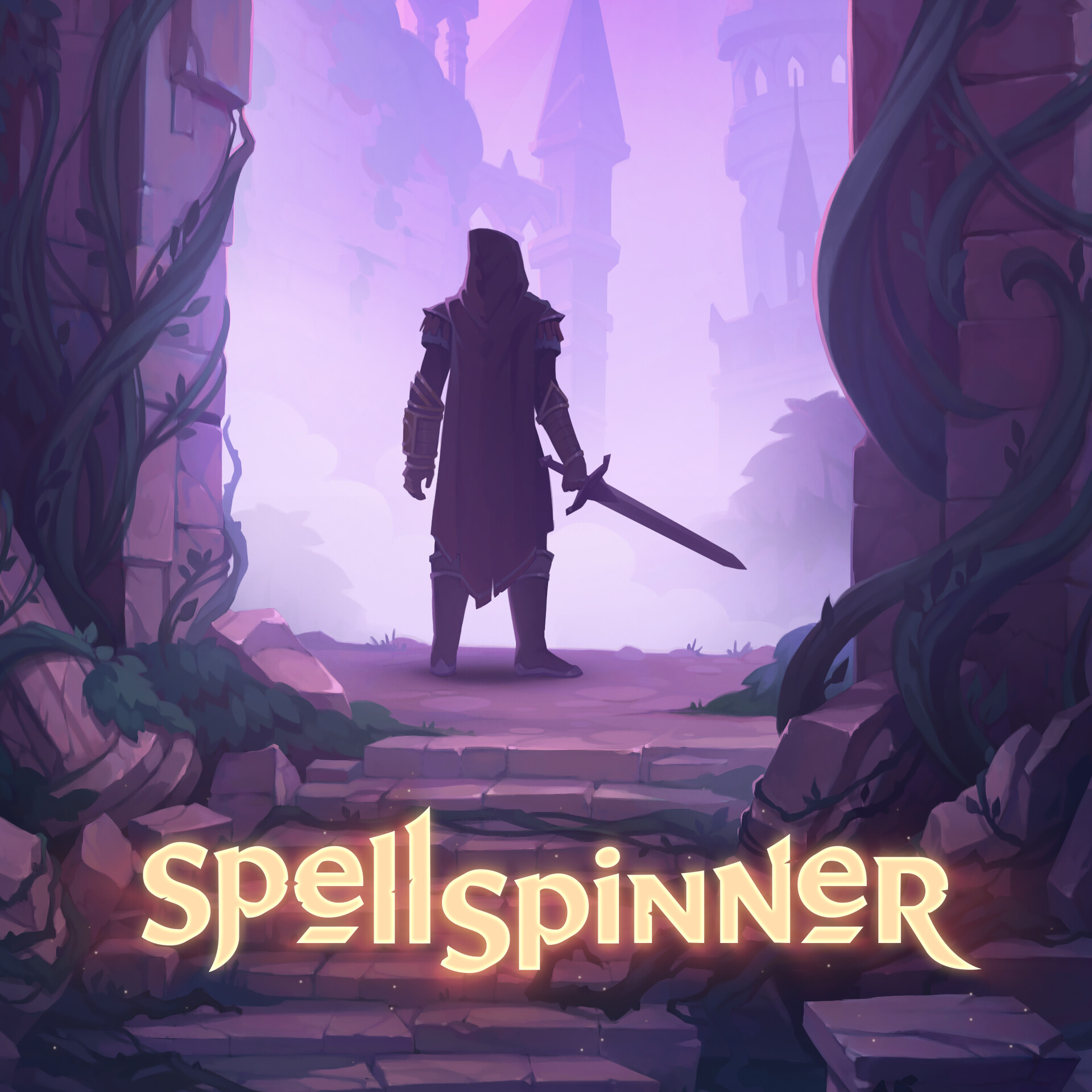ArtStation - Splash Screen for the project SpellSpinner