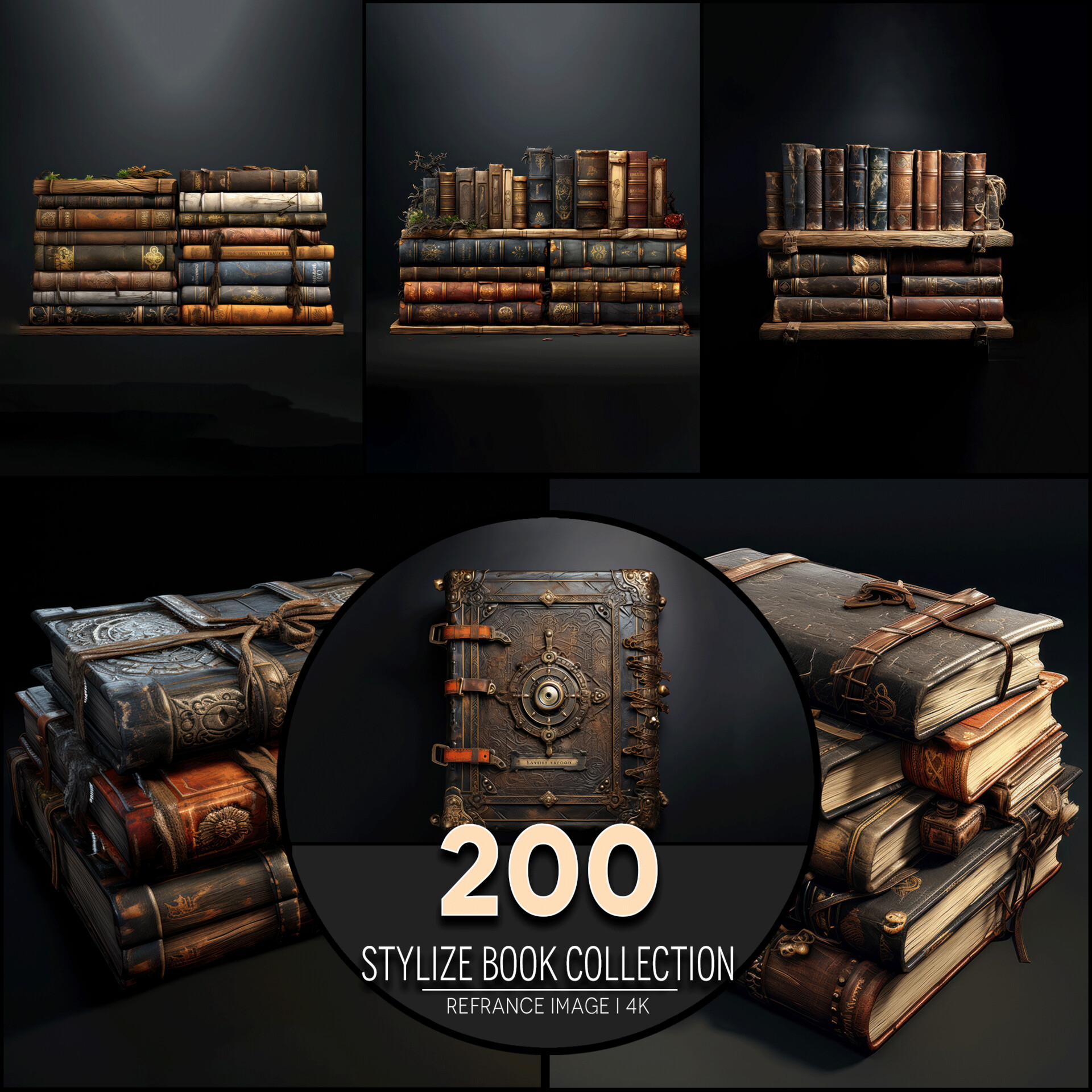 ArtStation - Stylize Book Collection 4K Reference/Concept Images