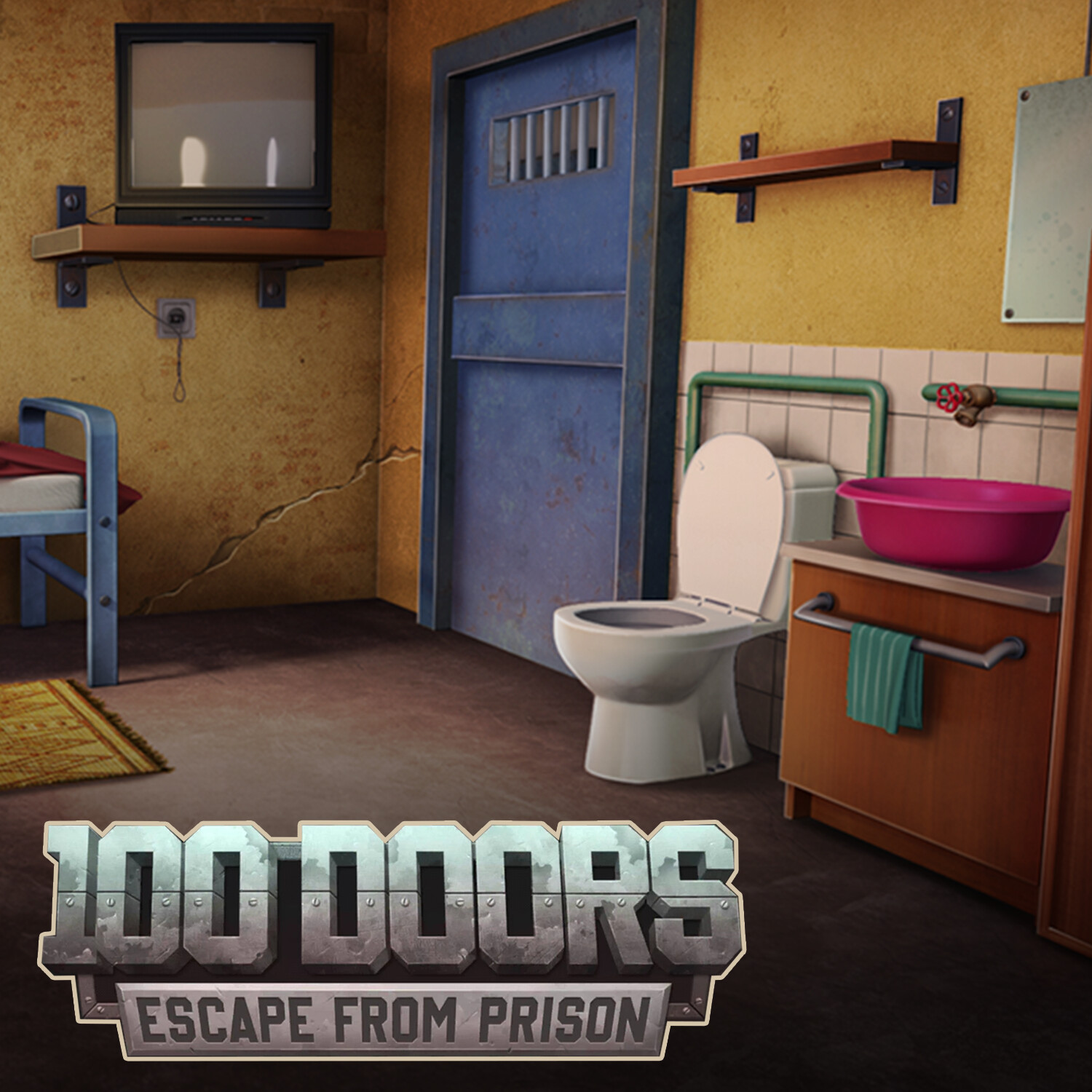 ArtStation - 100 Doors - Escape From Prison