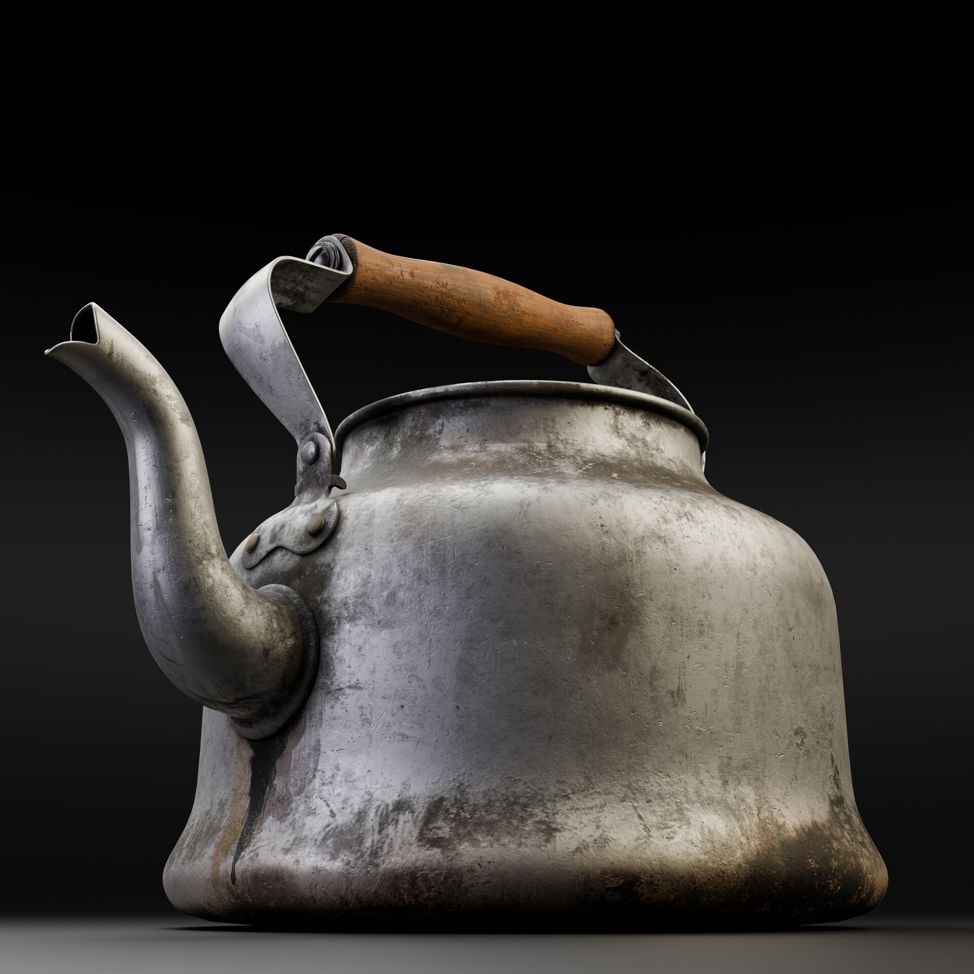 ArtStation - Old kettle