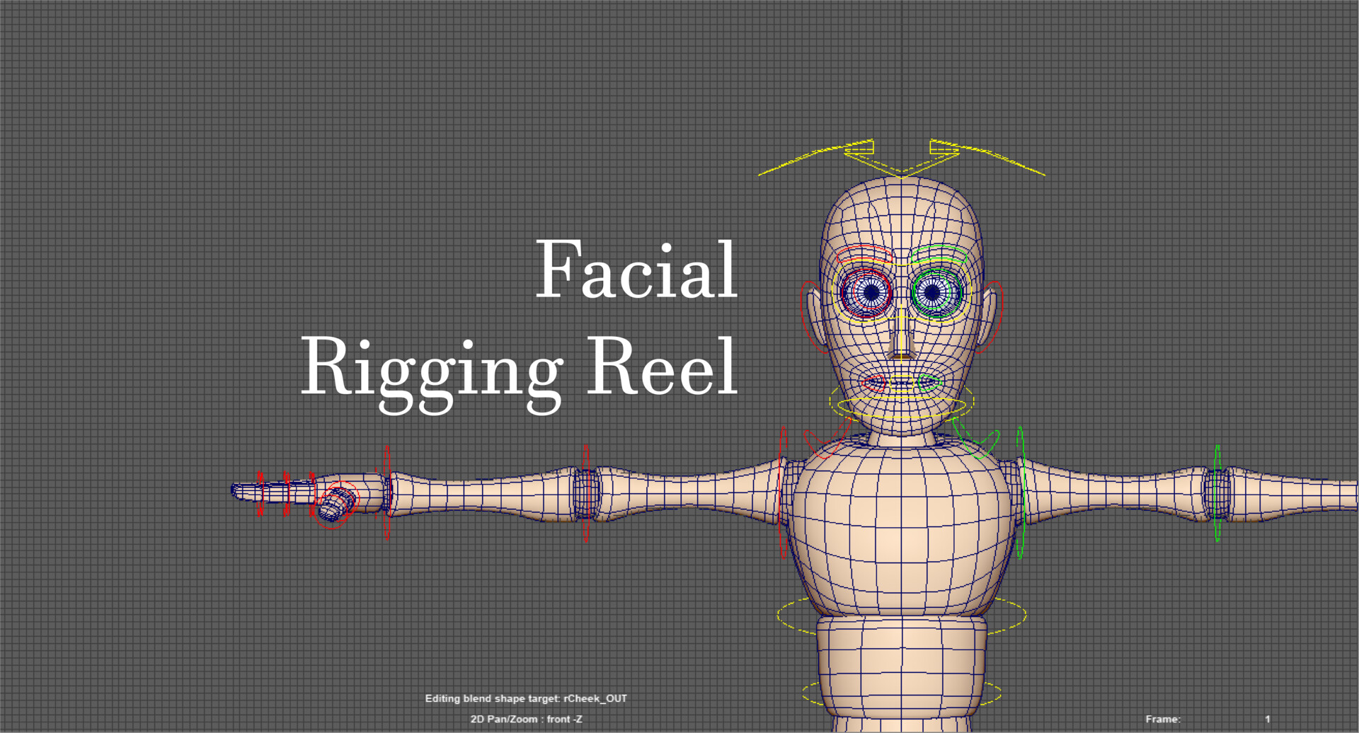 ArtStation - Character Facial Rigging Reel