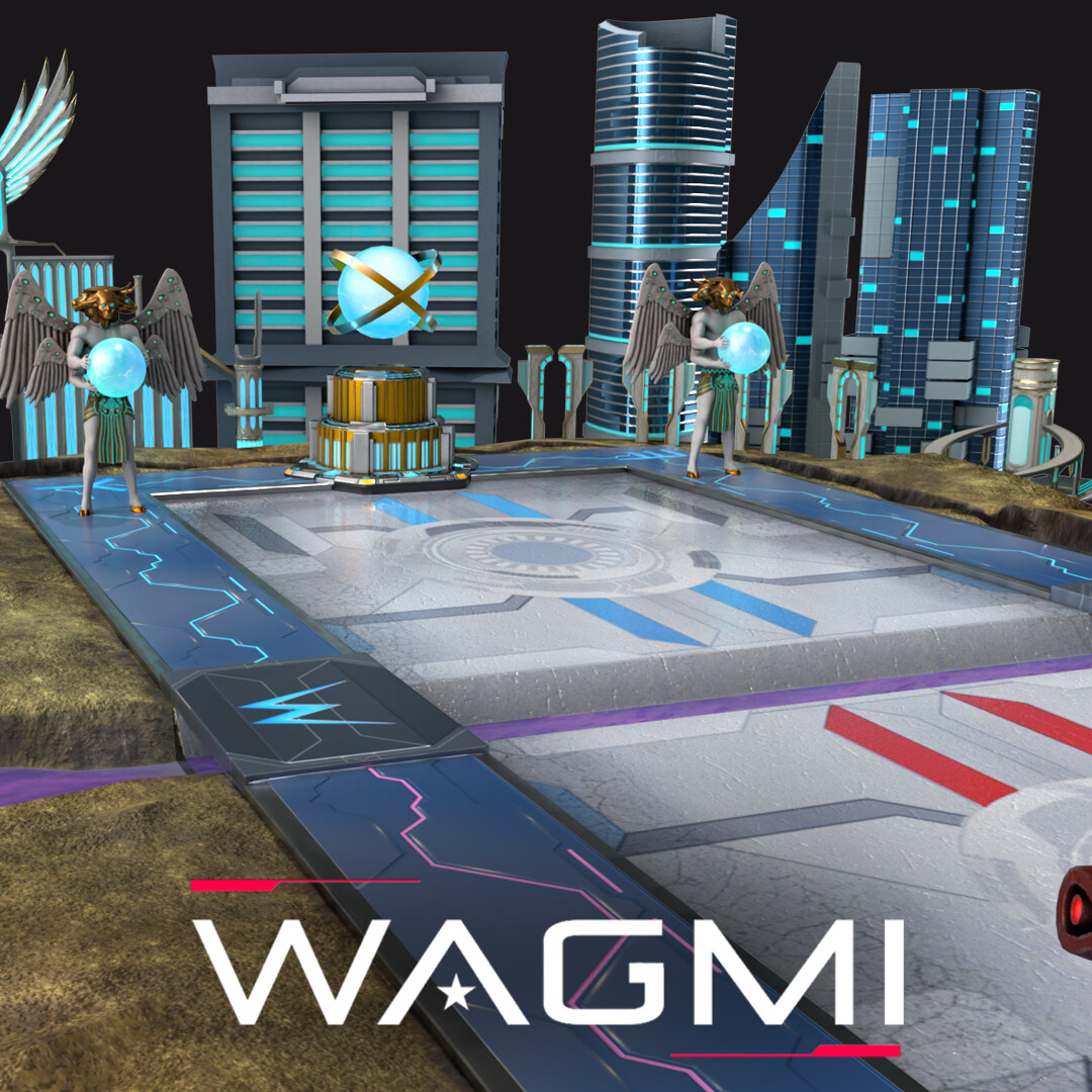 ArtStation - Ouranos Map - Wagmi Games