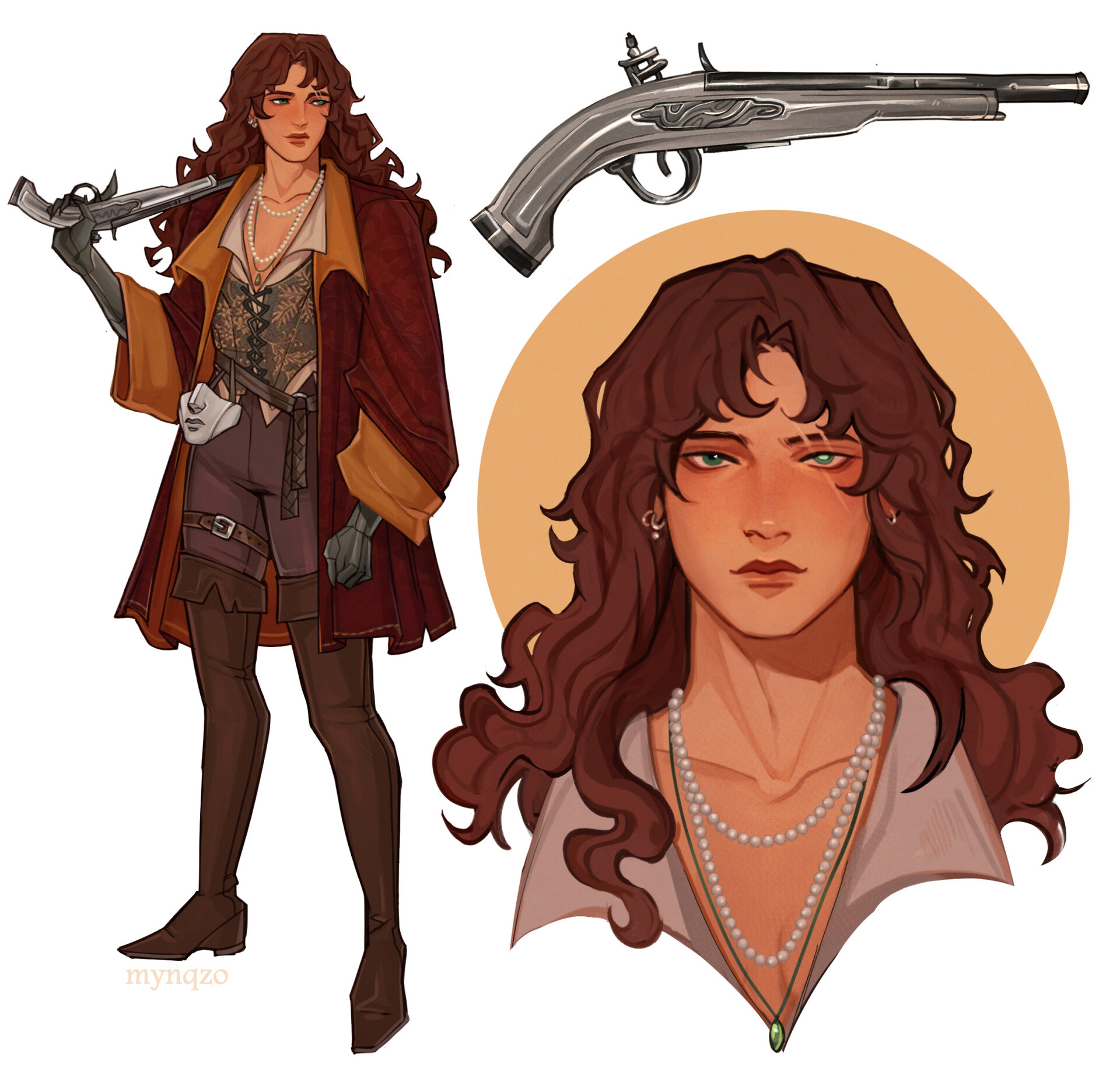 ArtStation - Gunslinger Character Art