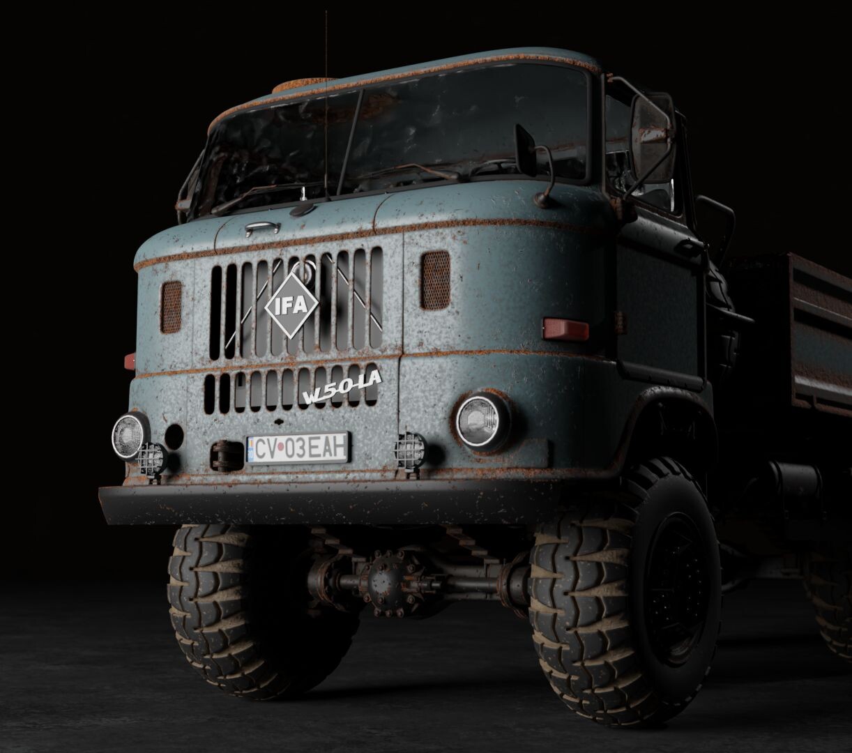 ArtStation - IFA W50 LA