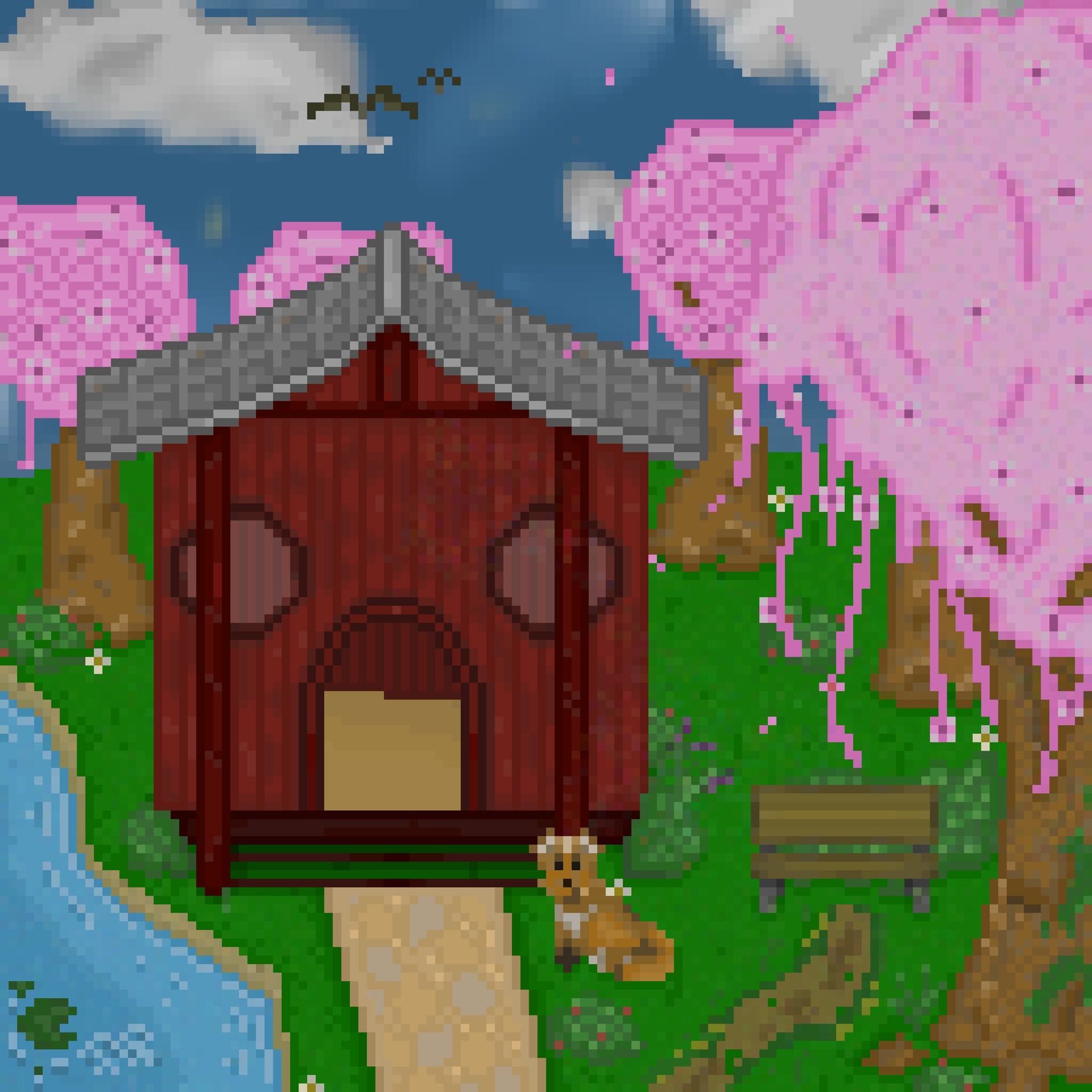 ArtStation - de-pixelizing an image