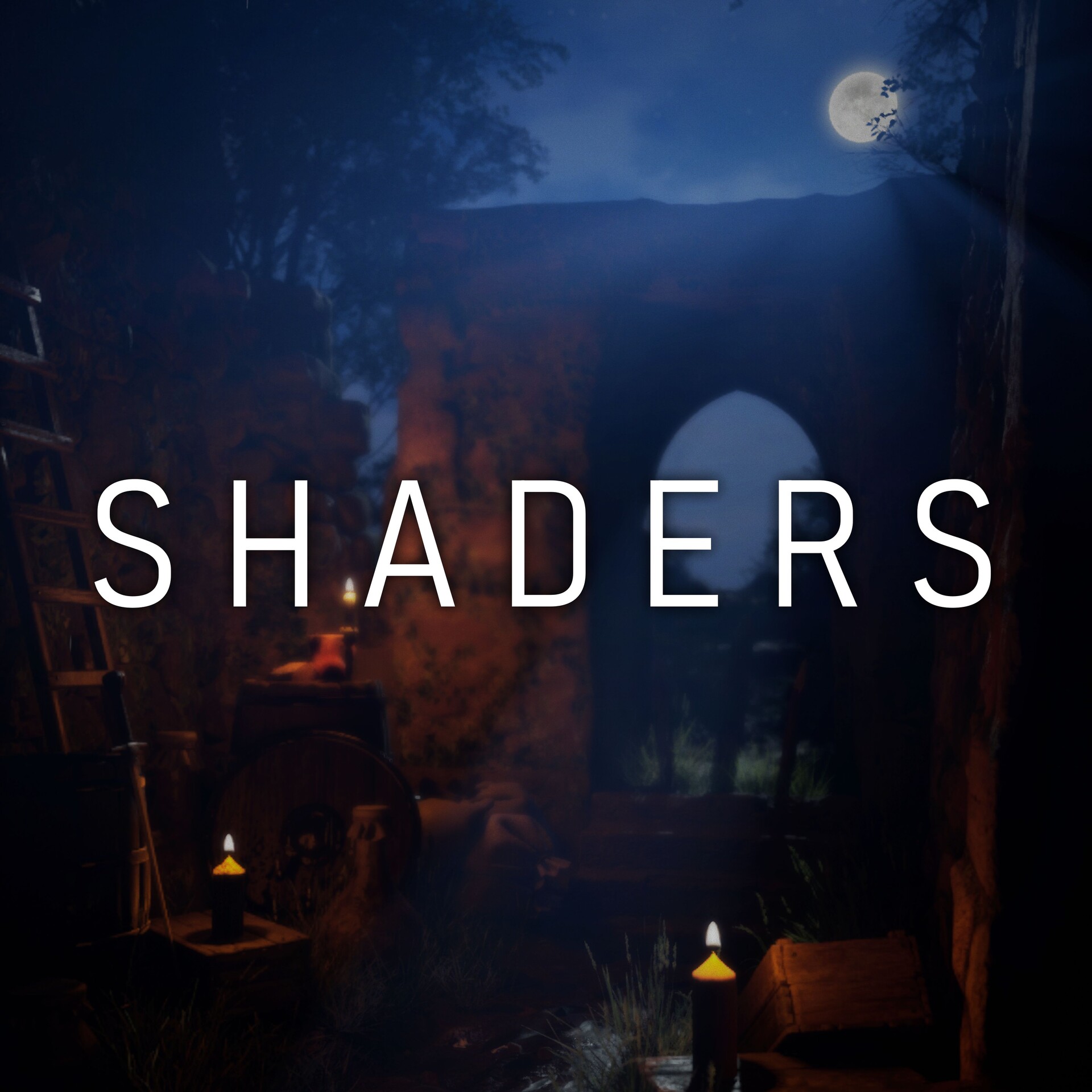 ArtStation - Moonlit Camp - UE5 Environment [SHADERS]