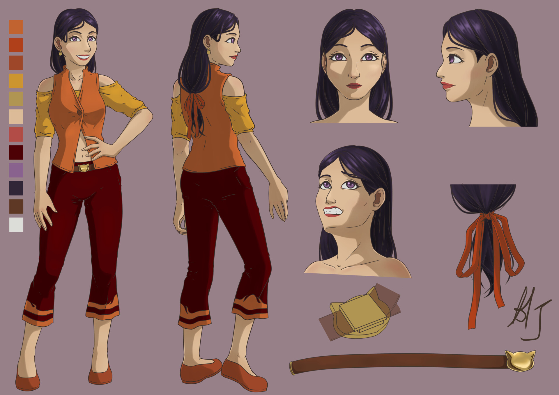 ArtStation - ANNA - Character Concept