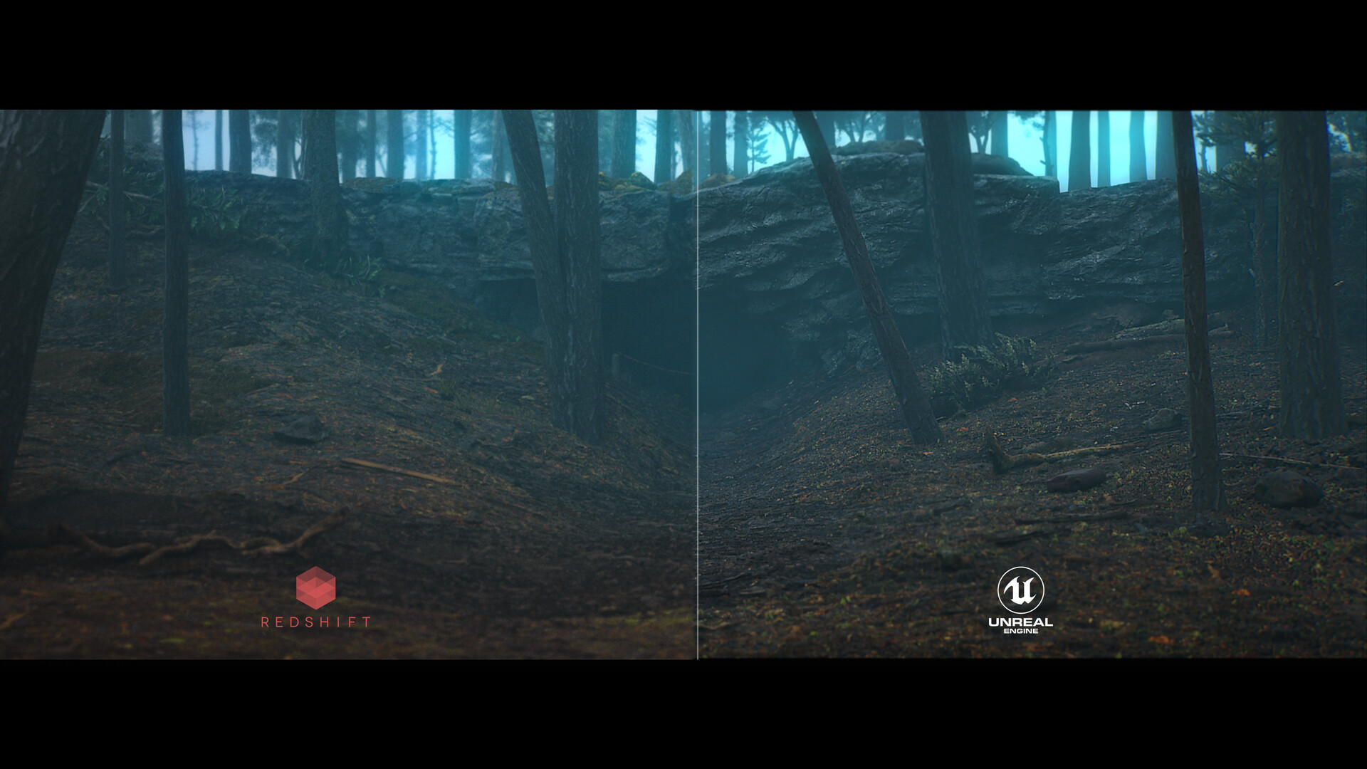 ArtStation - Dark Forest with UE5 (Re-make)