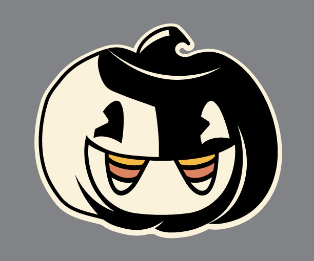 ArtStation - Candy Corn Fangs Branding System