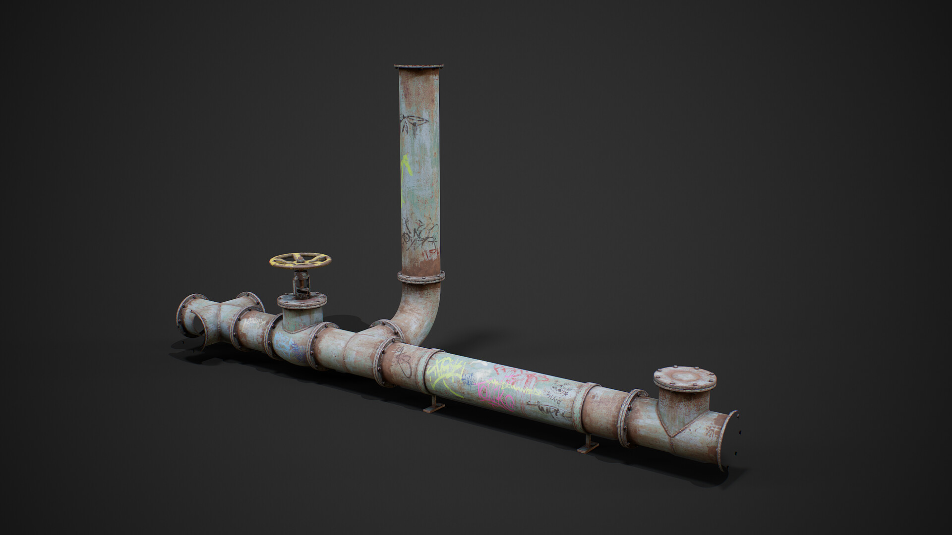 ArtStation - Pipes, Photoreal Texture