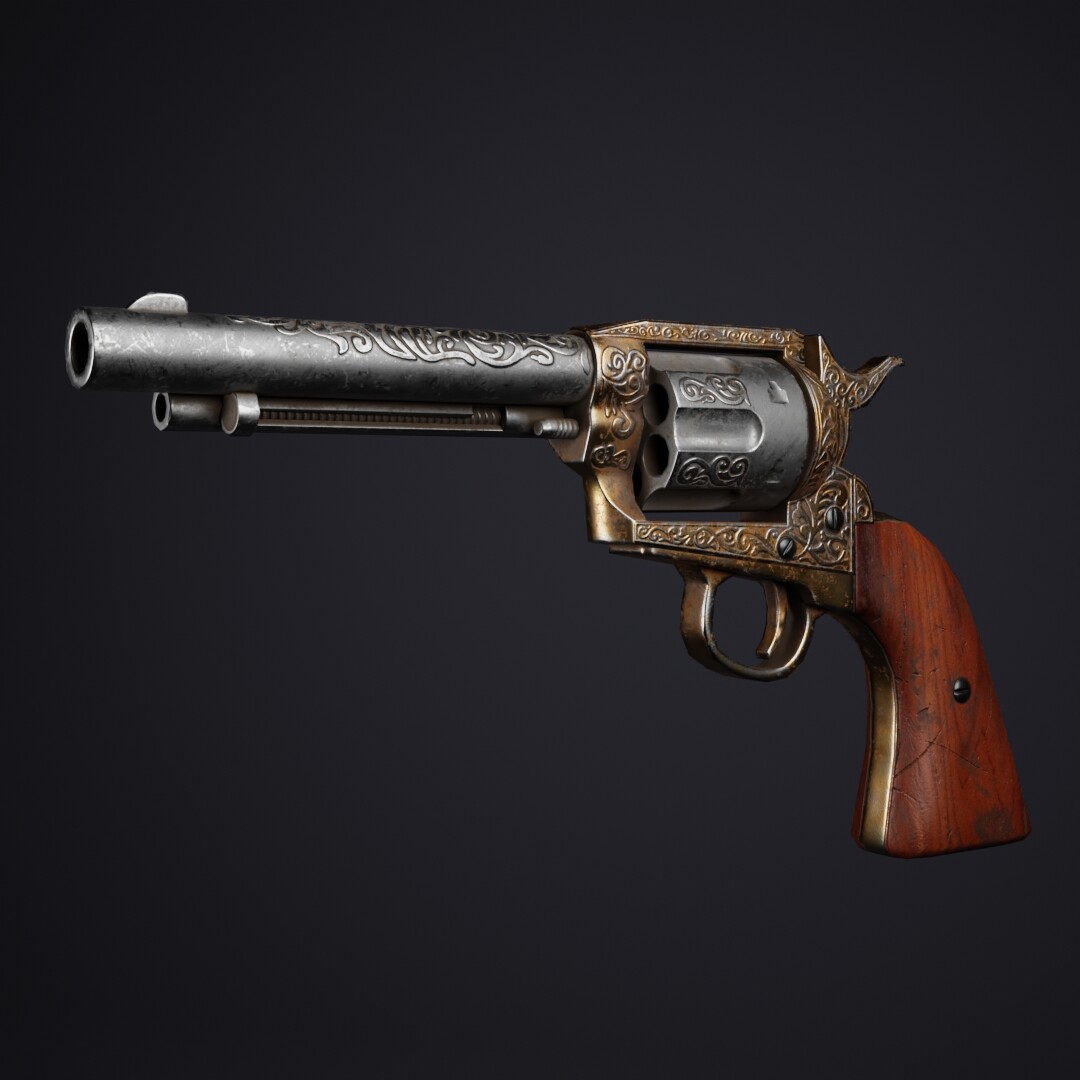 ArtStation - Colt Single Action Army