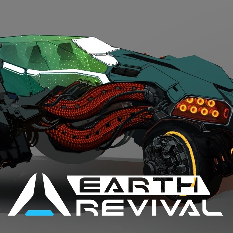 ArtStation - sci-fi vehicle