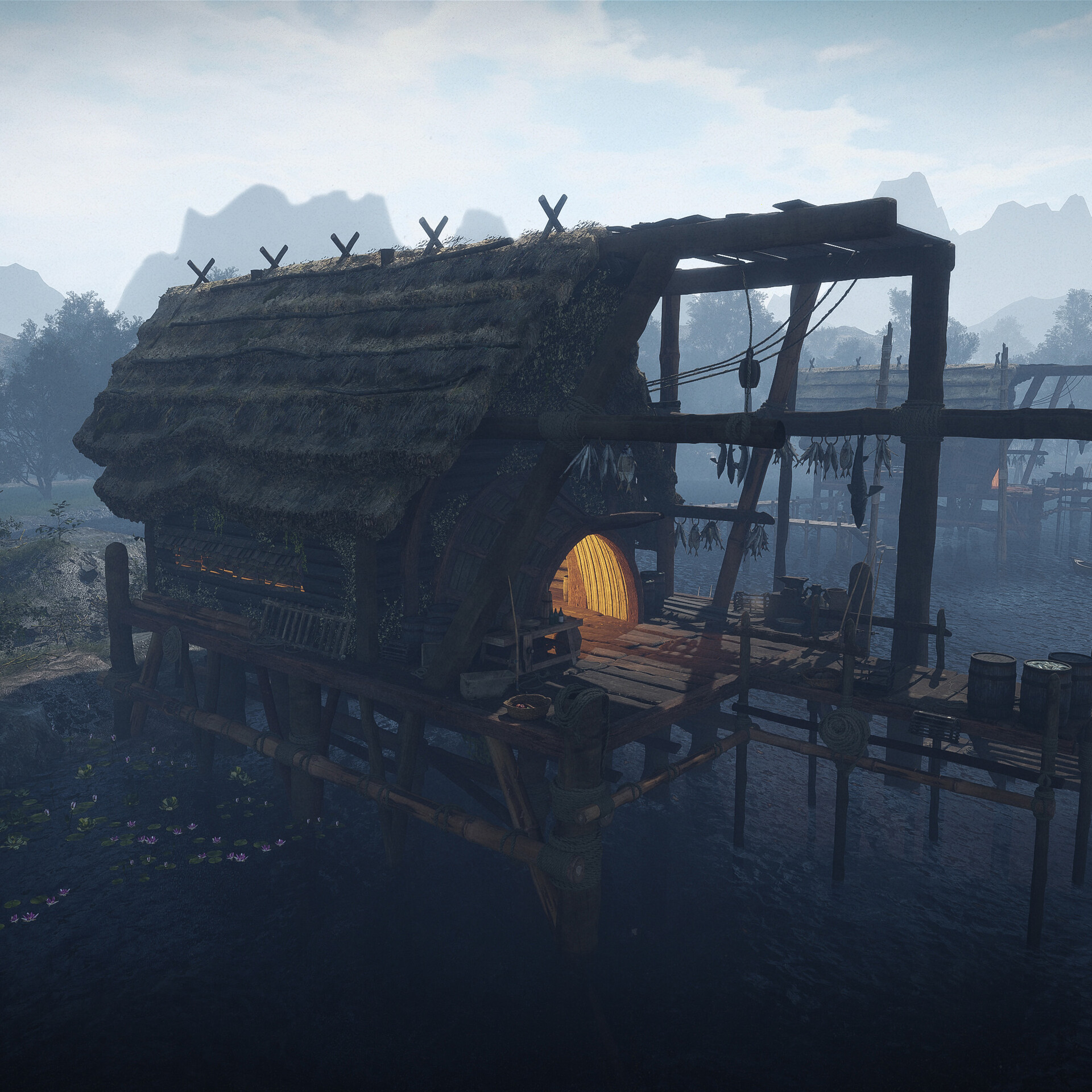 ArtStation - Fishing Village