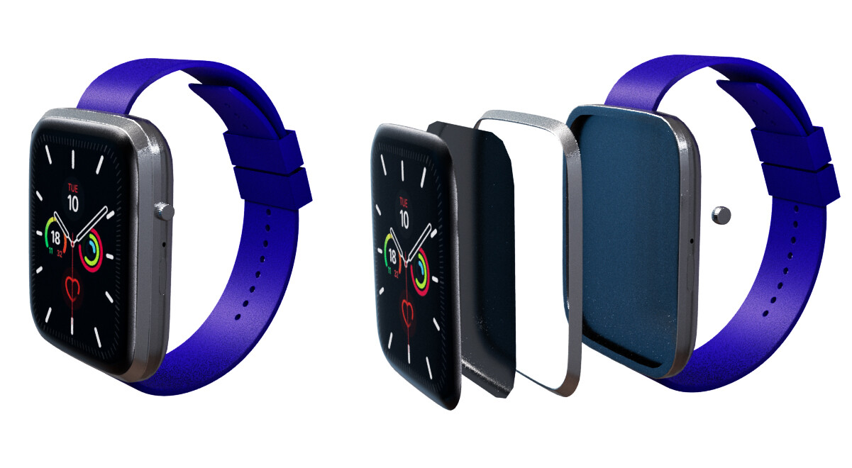 ArtStation - 3D Smart Watch