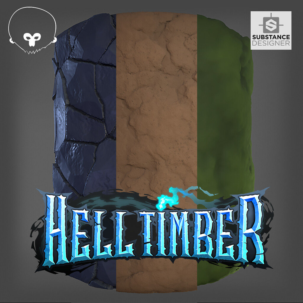 ArtStation - Hell Timber - Ground Textures